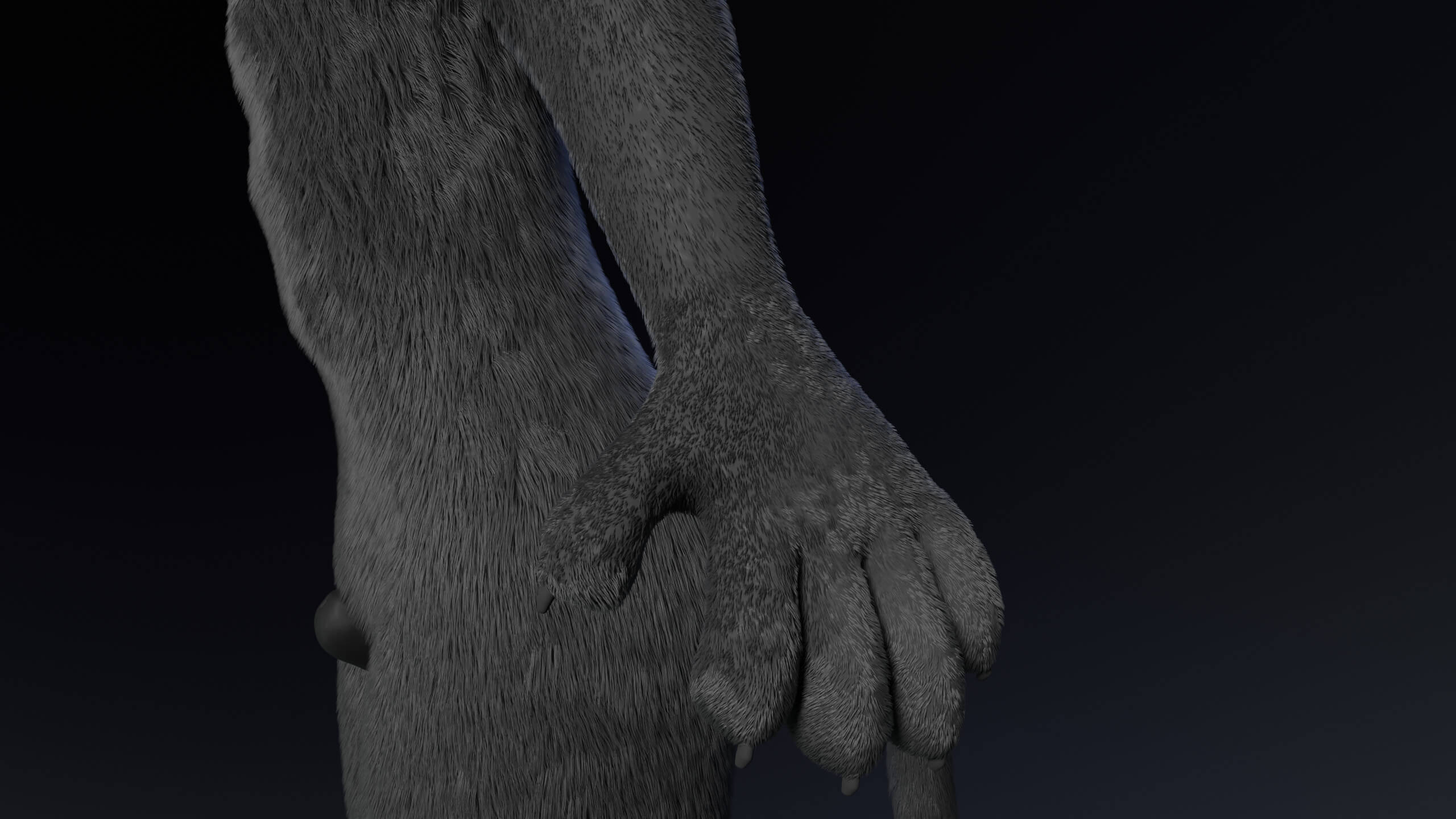 Niko Anthro Panther - 3D Model by CM Studios