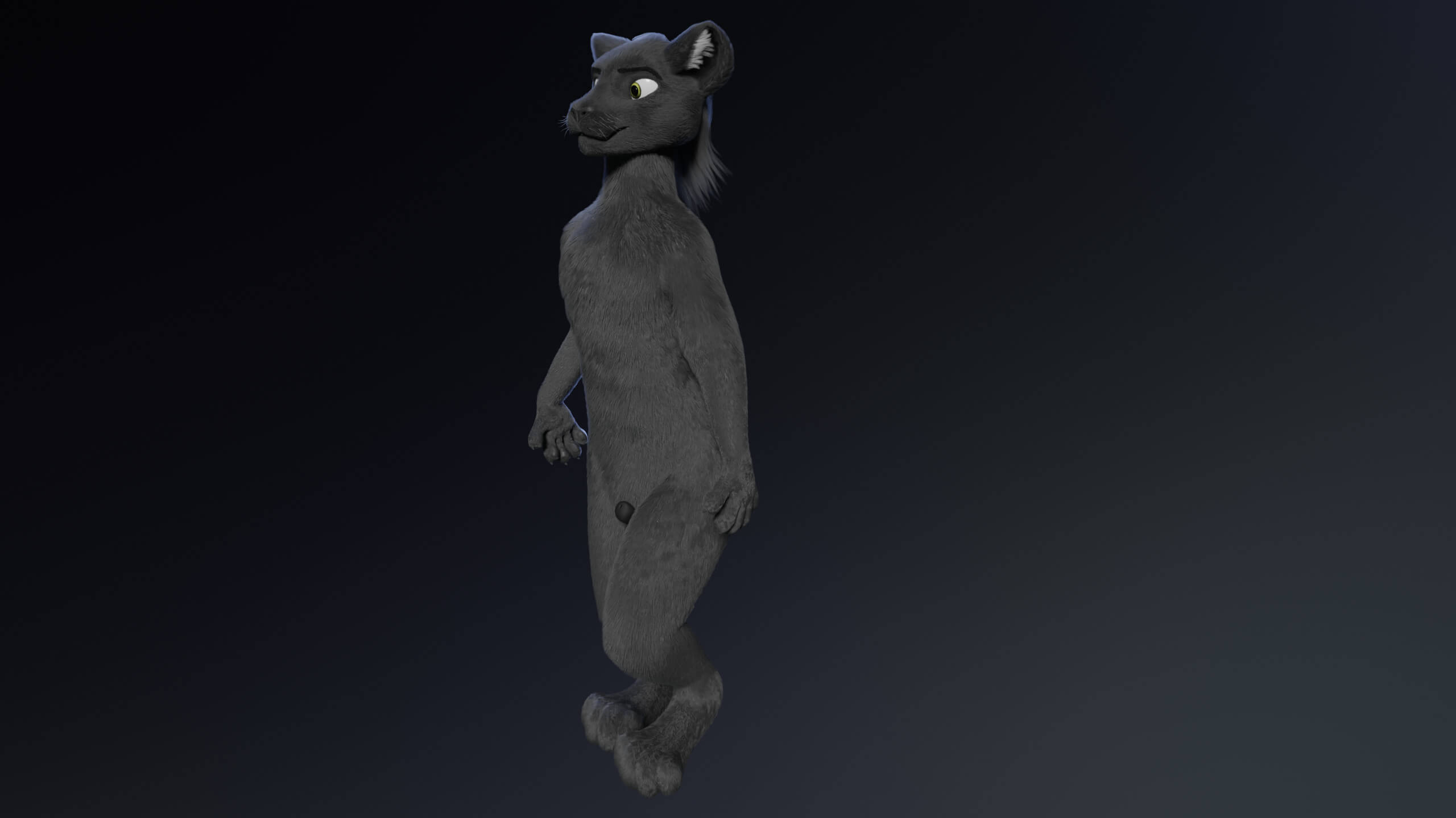 Niko Anthro Panther - 3D Model by CM Studios