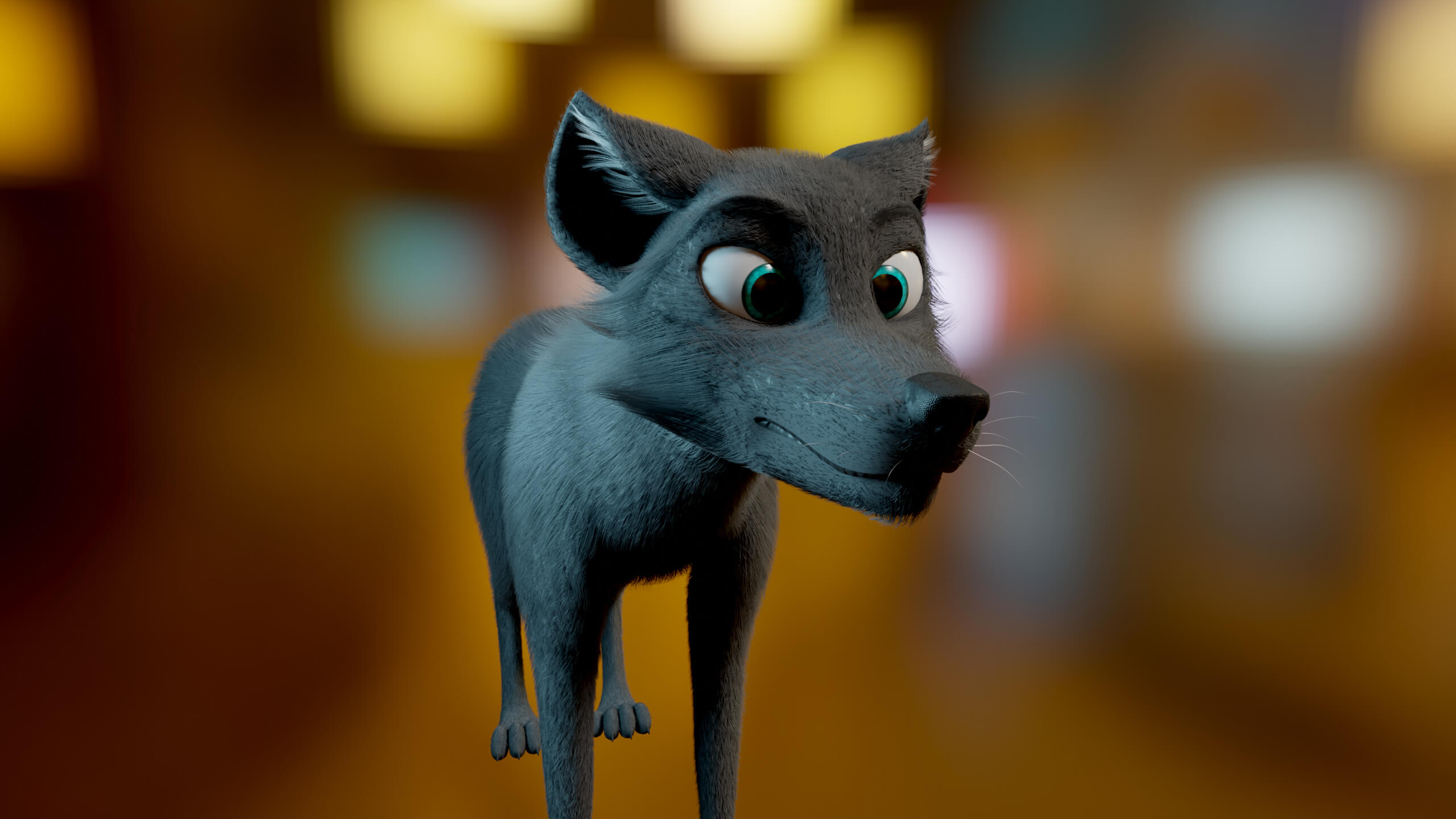 Noah Wolf 3D Model by CM Studios