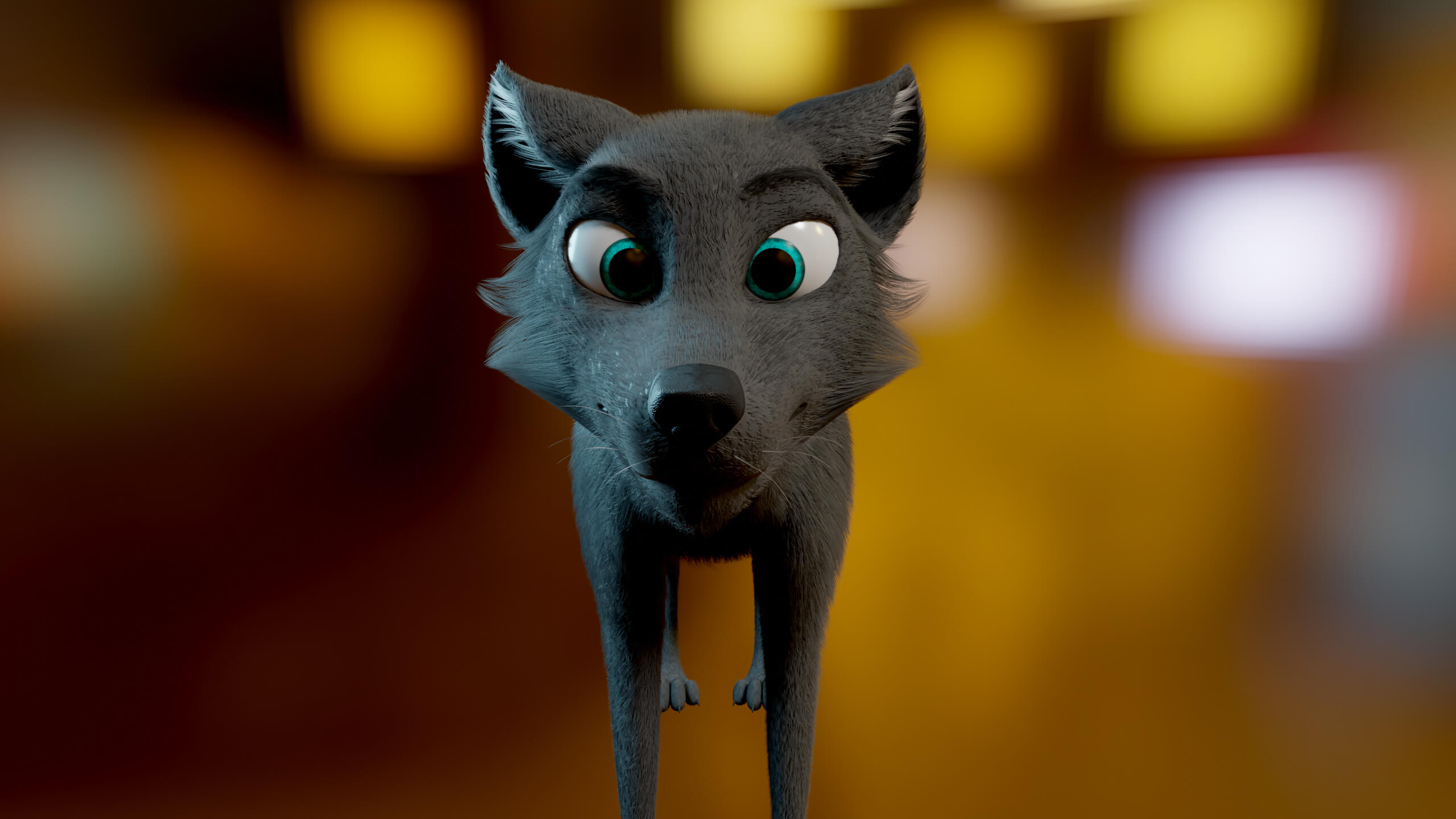 Noah Wolf 3D Model by CM Studios