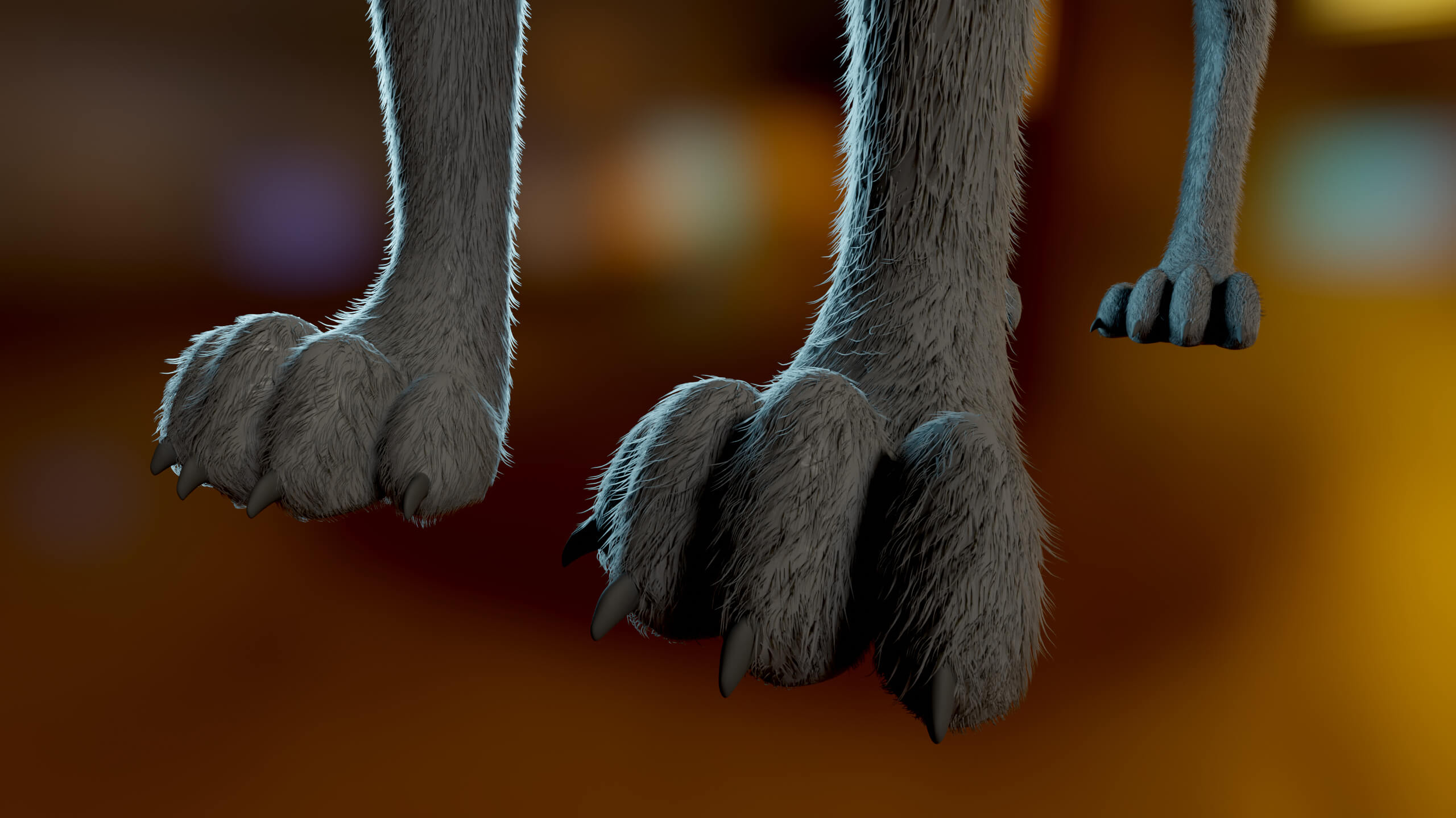 Noah Wolf 3D Model by CM Studios