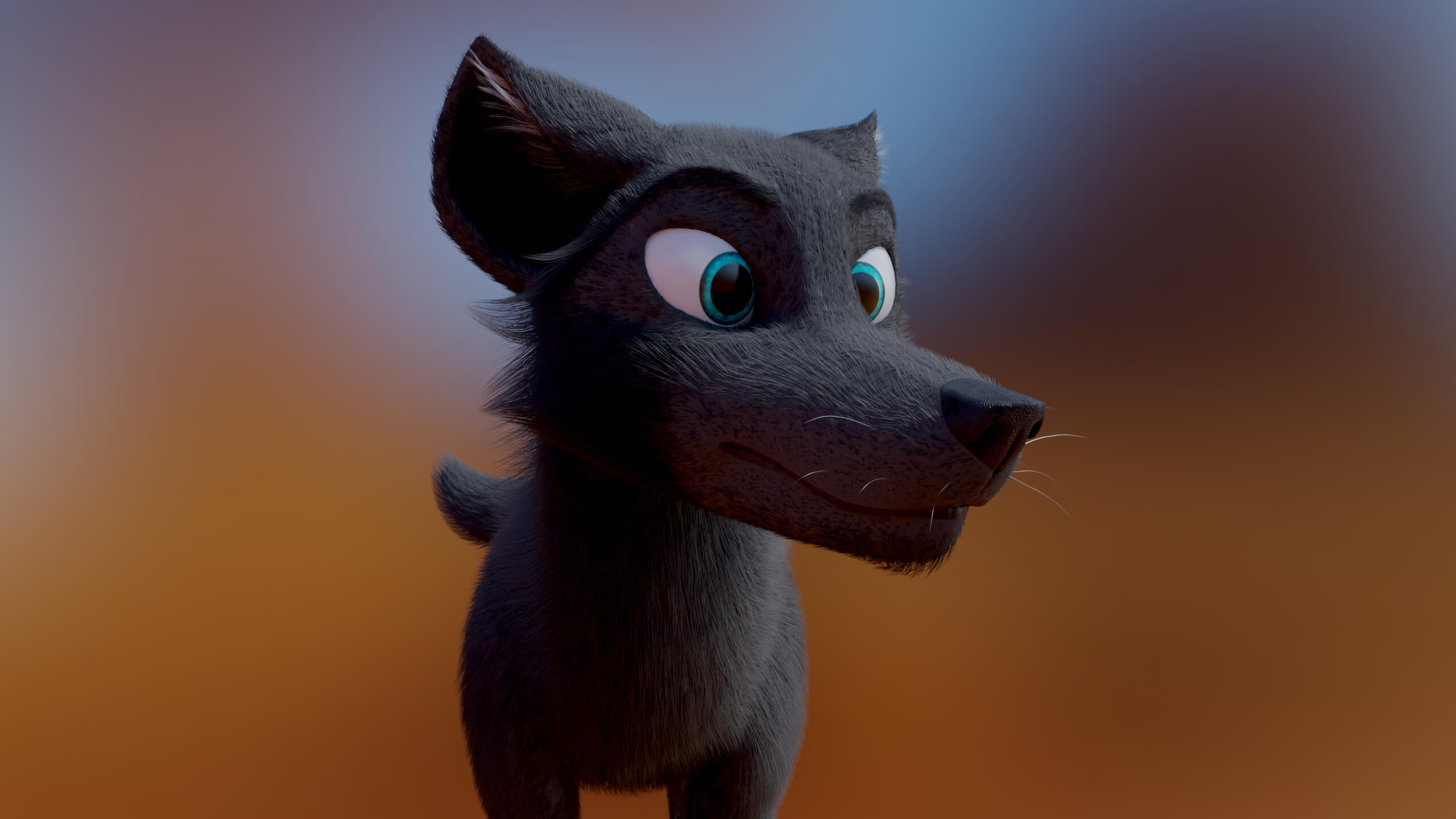 Noah Wolf 3D Model by CM Studios