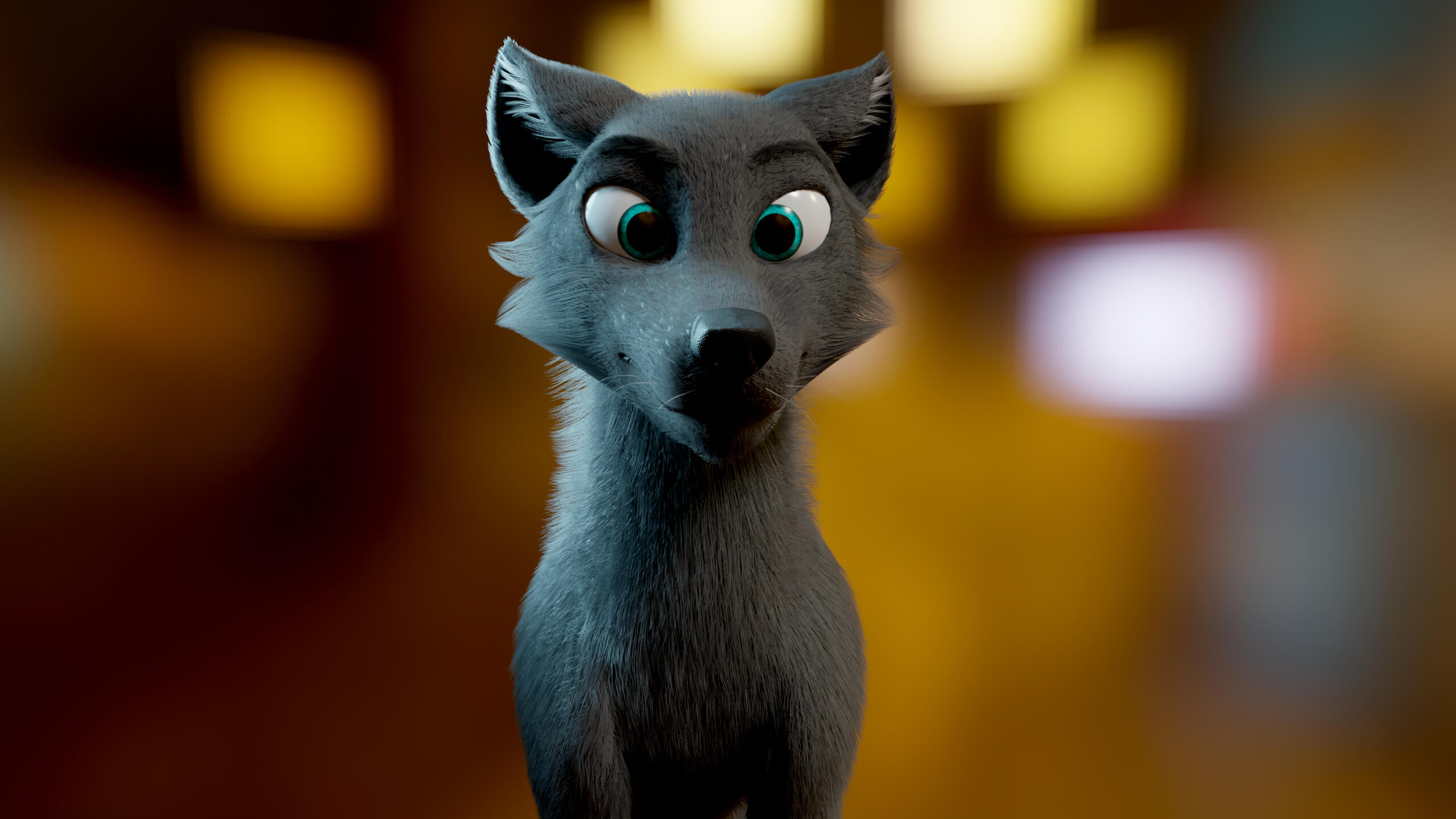Noah Wolf 3D Model by CM Studios