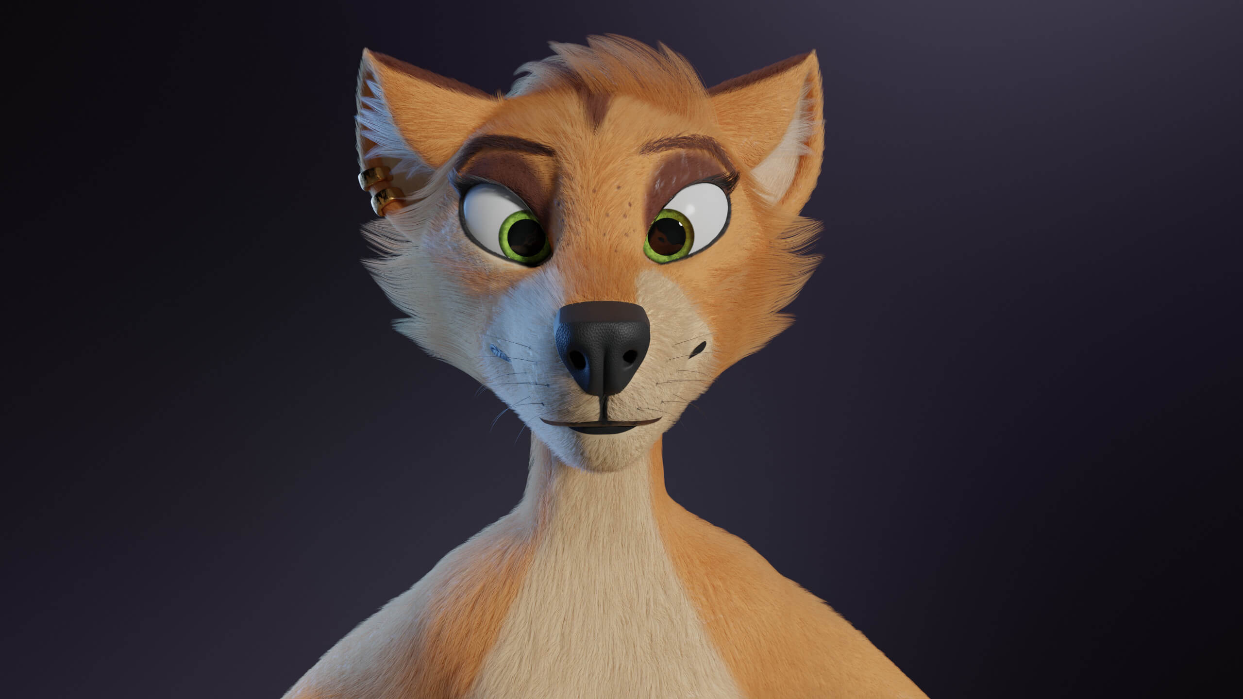 Rachel Anthro Dingo - 3D Model by CM Studios