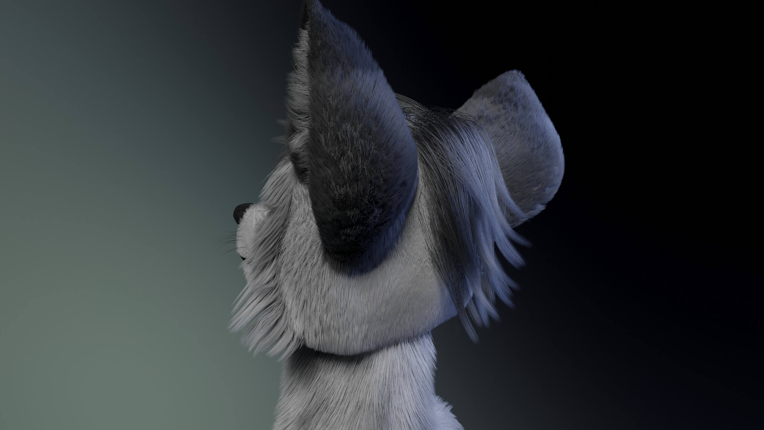 Richard Anthro Wolf - 3D Model by CM Studios