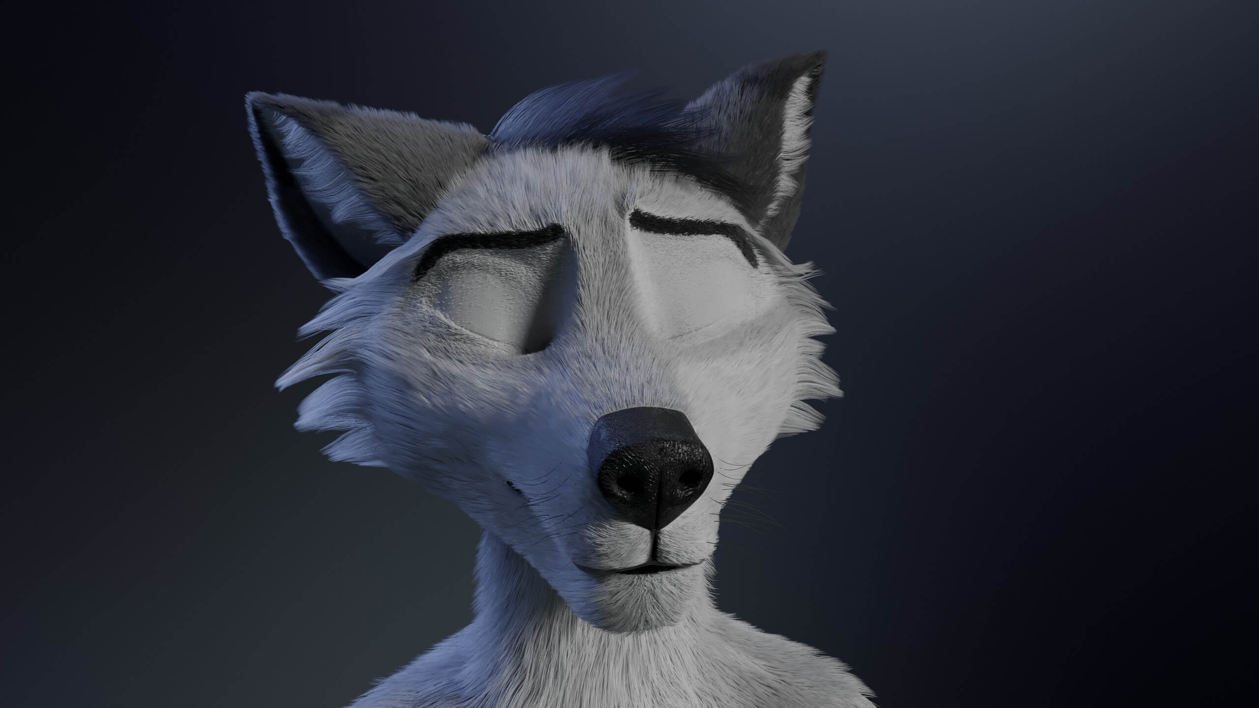 Richard Anthro Wolf - 3D Model by CM Studios