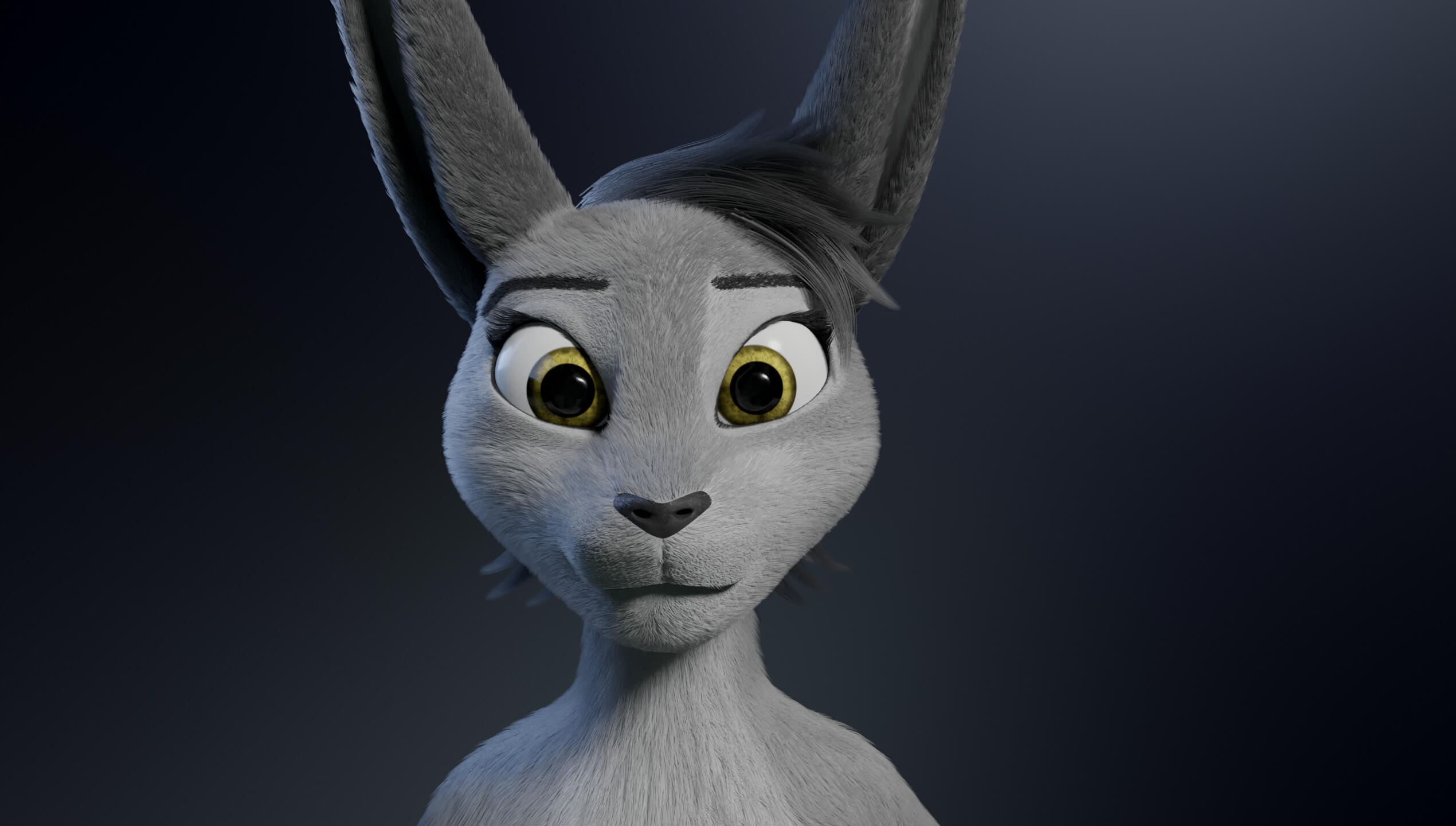 Sara Anthro Rabbit - 3D Model by CM Studios