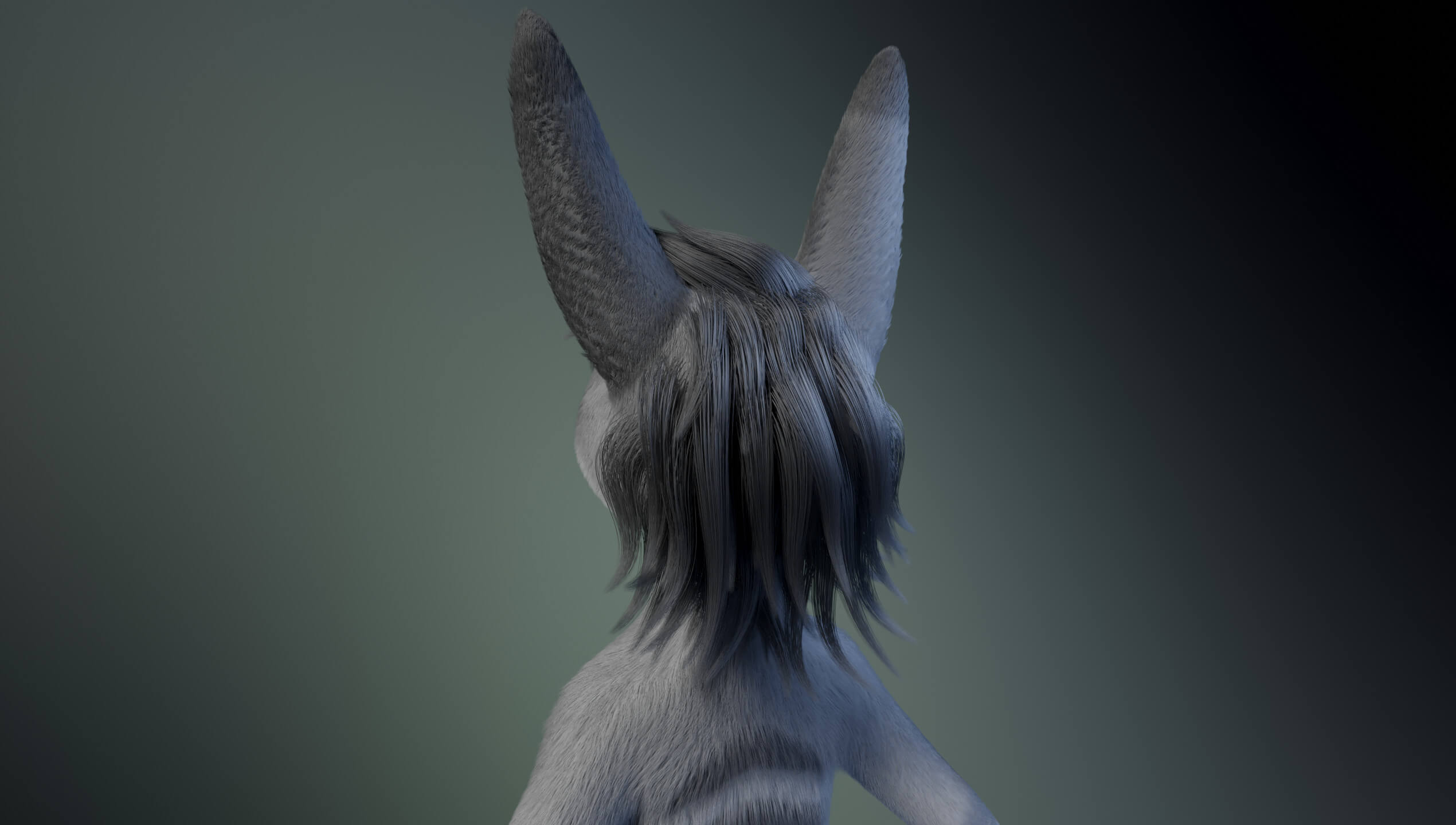 Sara Anthro Rabbit - 3D Model by CM Studios