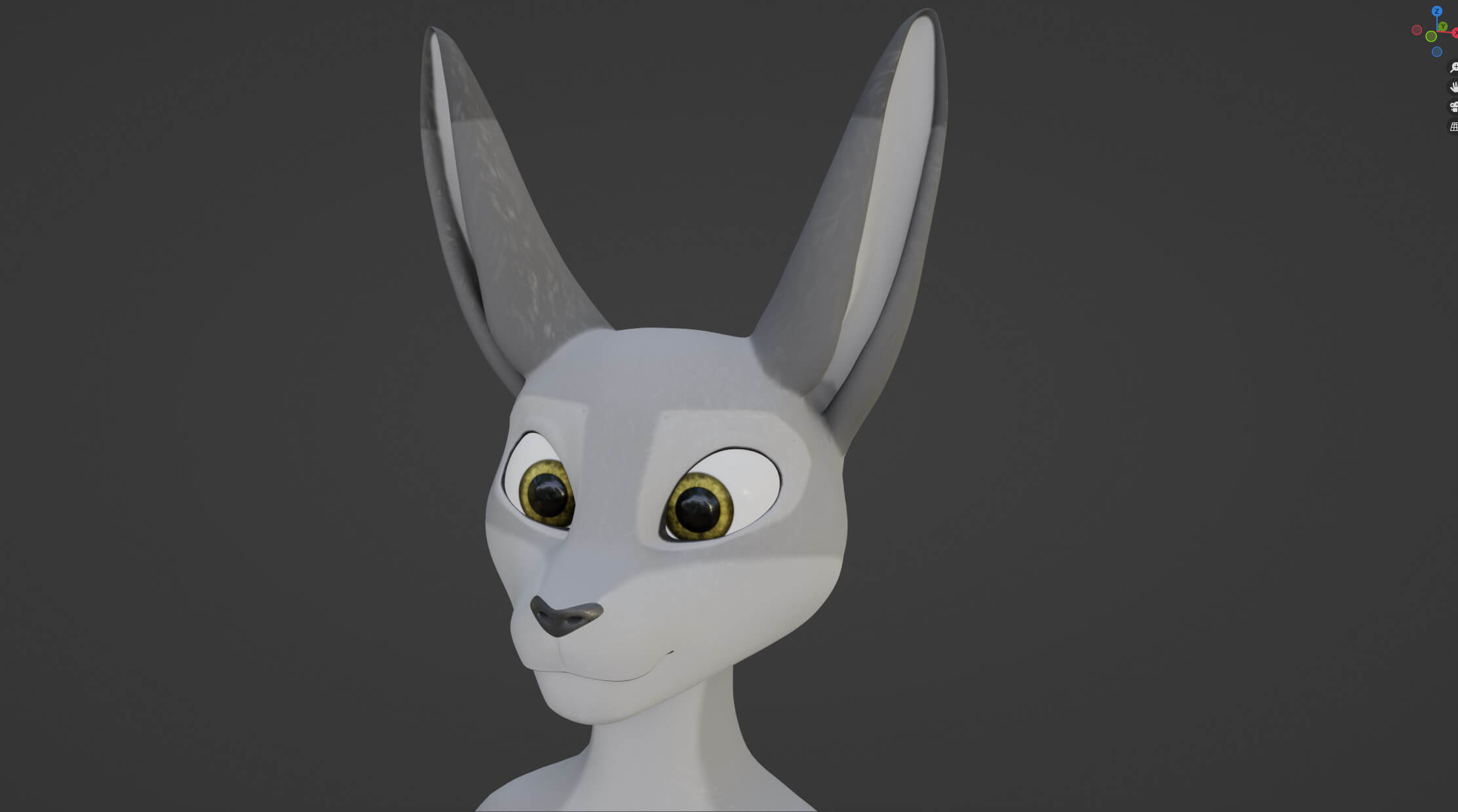 Sara Anthro Rabbit - 3D Model by CM Studios
