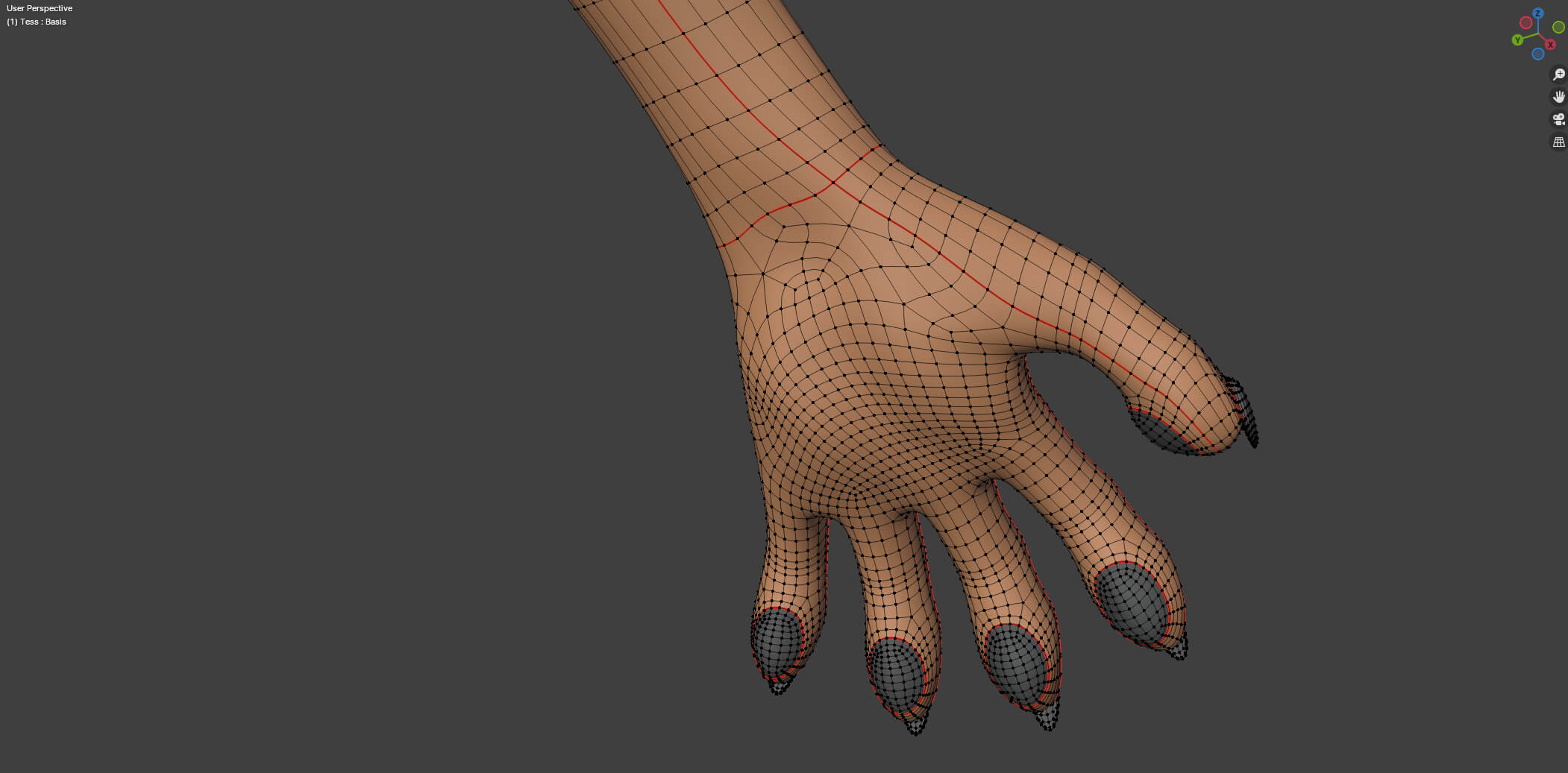 Tess Anthro Tiger - 3D Model by CM Studios