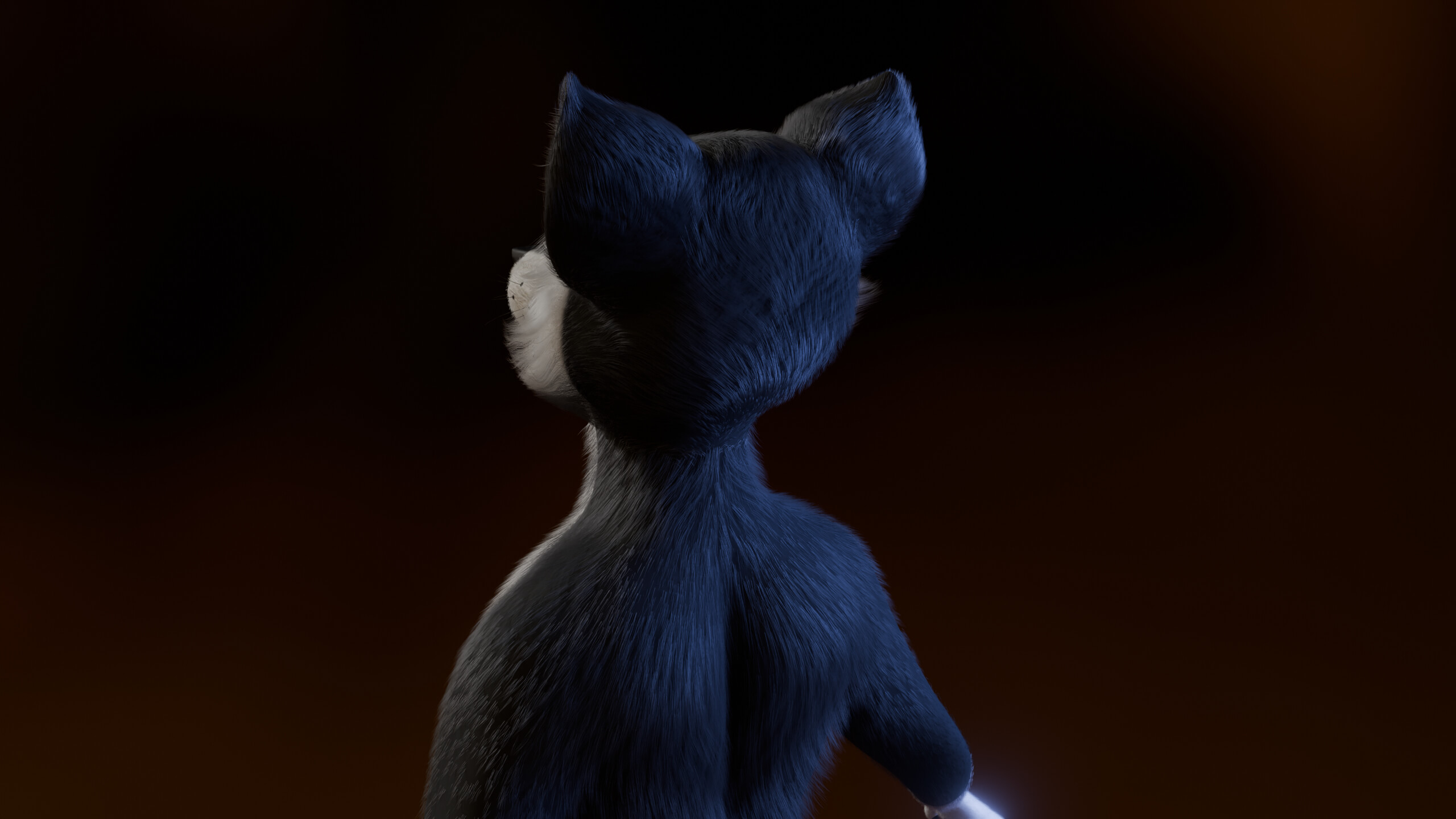 Thomas Anthro Husky - 3D Model by CM Studios