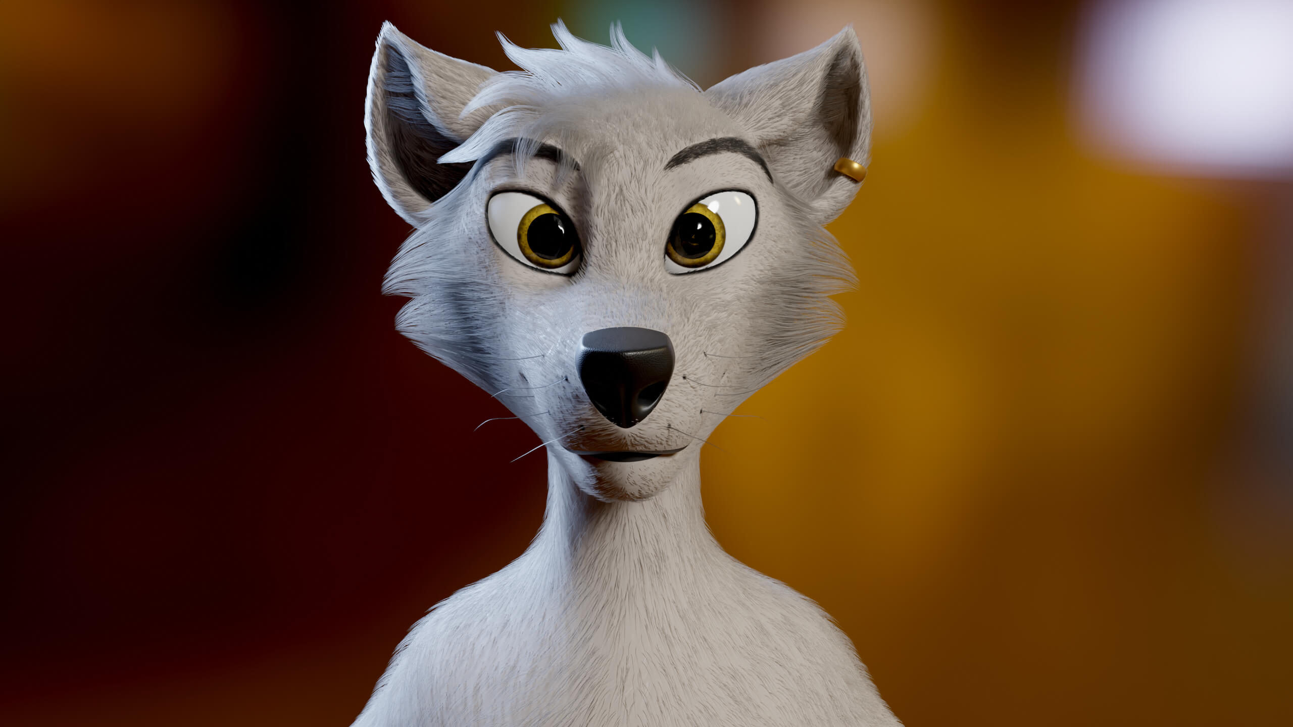 Victor Anthro Wolf - 3D Model by CM Studios