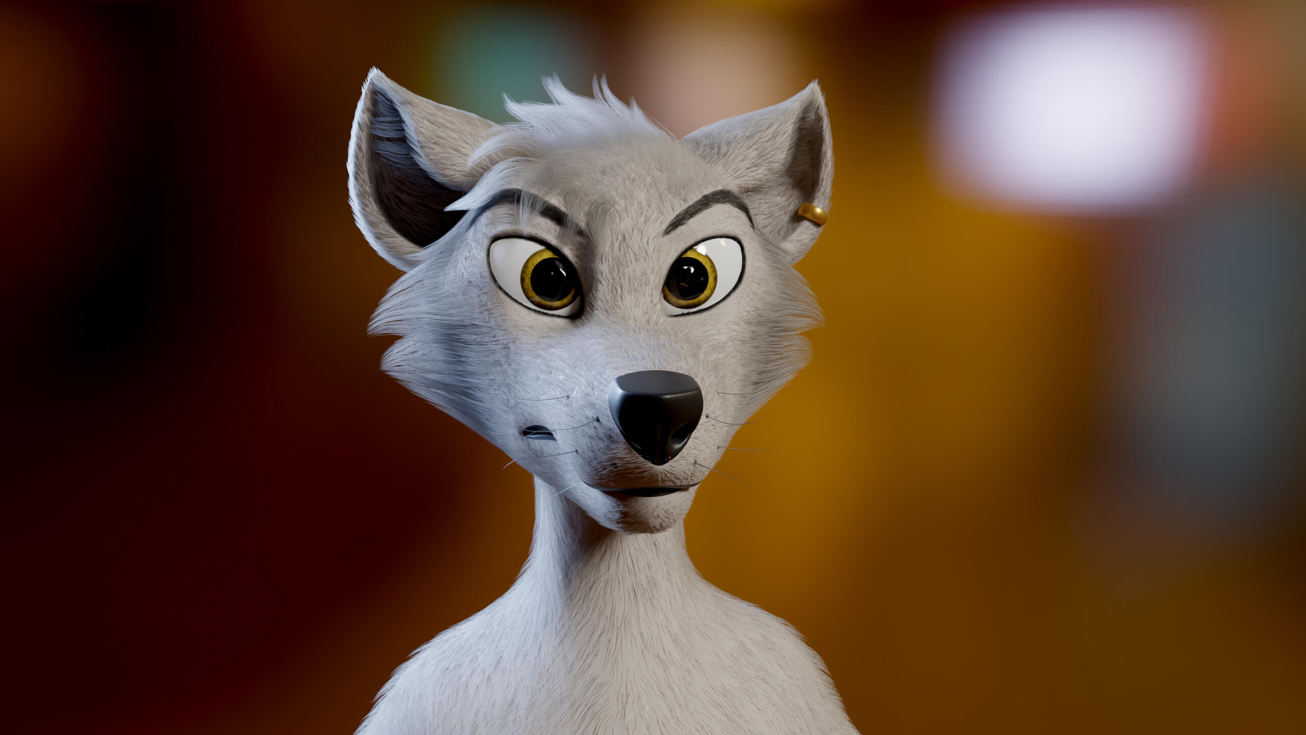 Victor Anthro Wolf - 3D Model by CM Studios