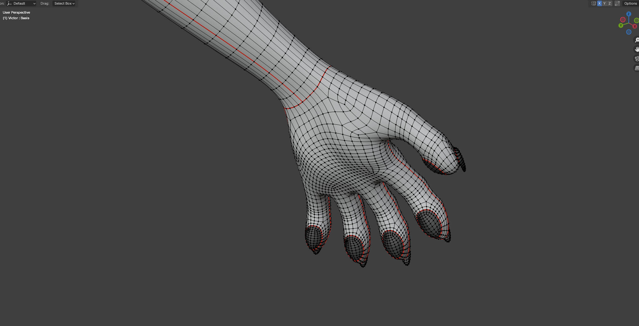 Victor Anthro Wolf - 3D Model by CM Studios