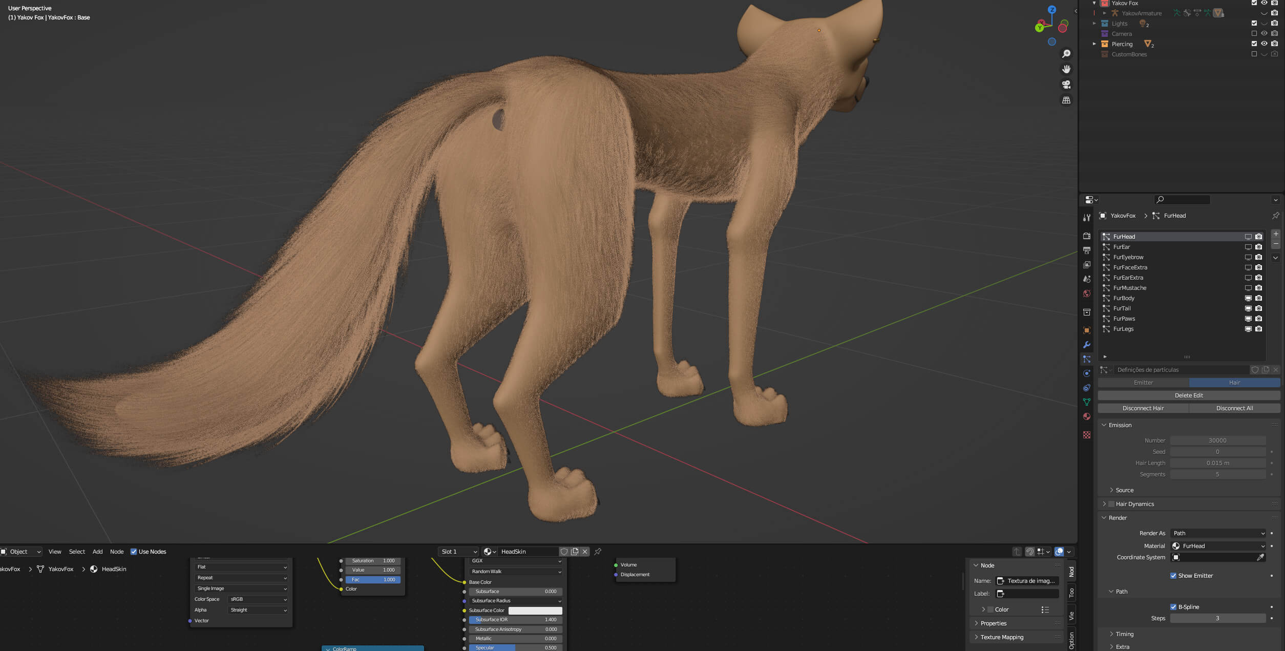 Yakov Fox 3D Model by CM Studios