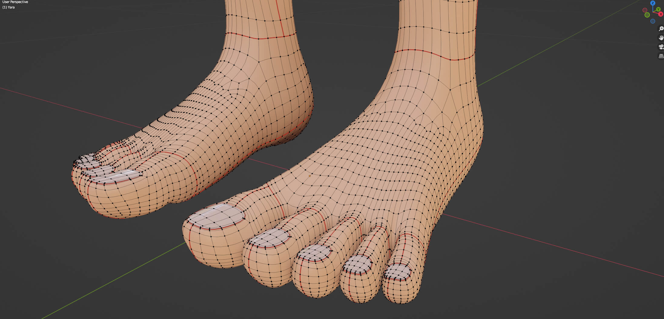 Yara Cartoon Woman - Free 3D Model by CM Studios