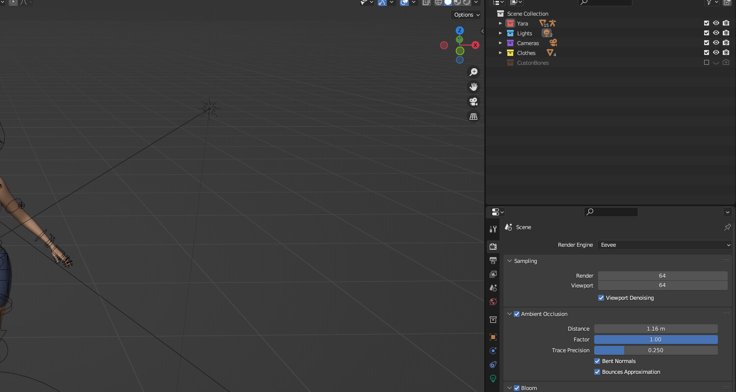 Yara Cartoon Woman - Free 3D Model by CM Studios