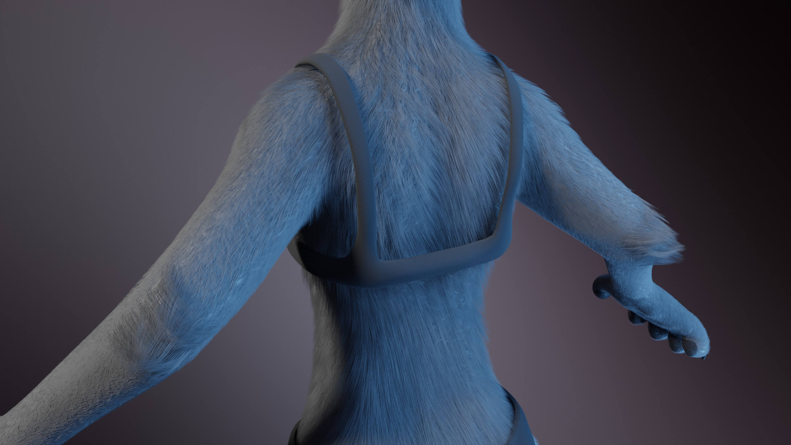 Yennifer Anthro Cat - 3D Model by CM Studios