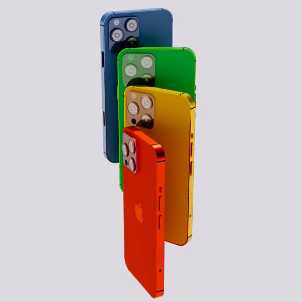 Iphone 12 Pro Max 3D Render | RenderHub Gallery