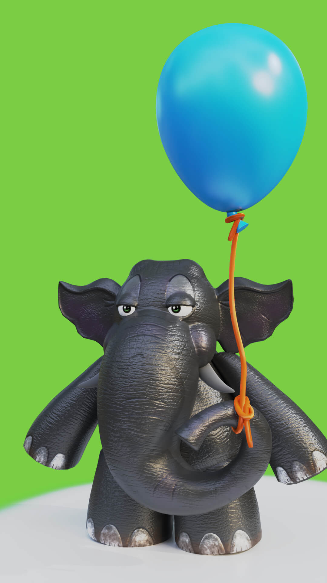 Elephant Character - Boy 3D Model by Codenbuger