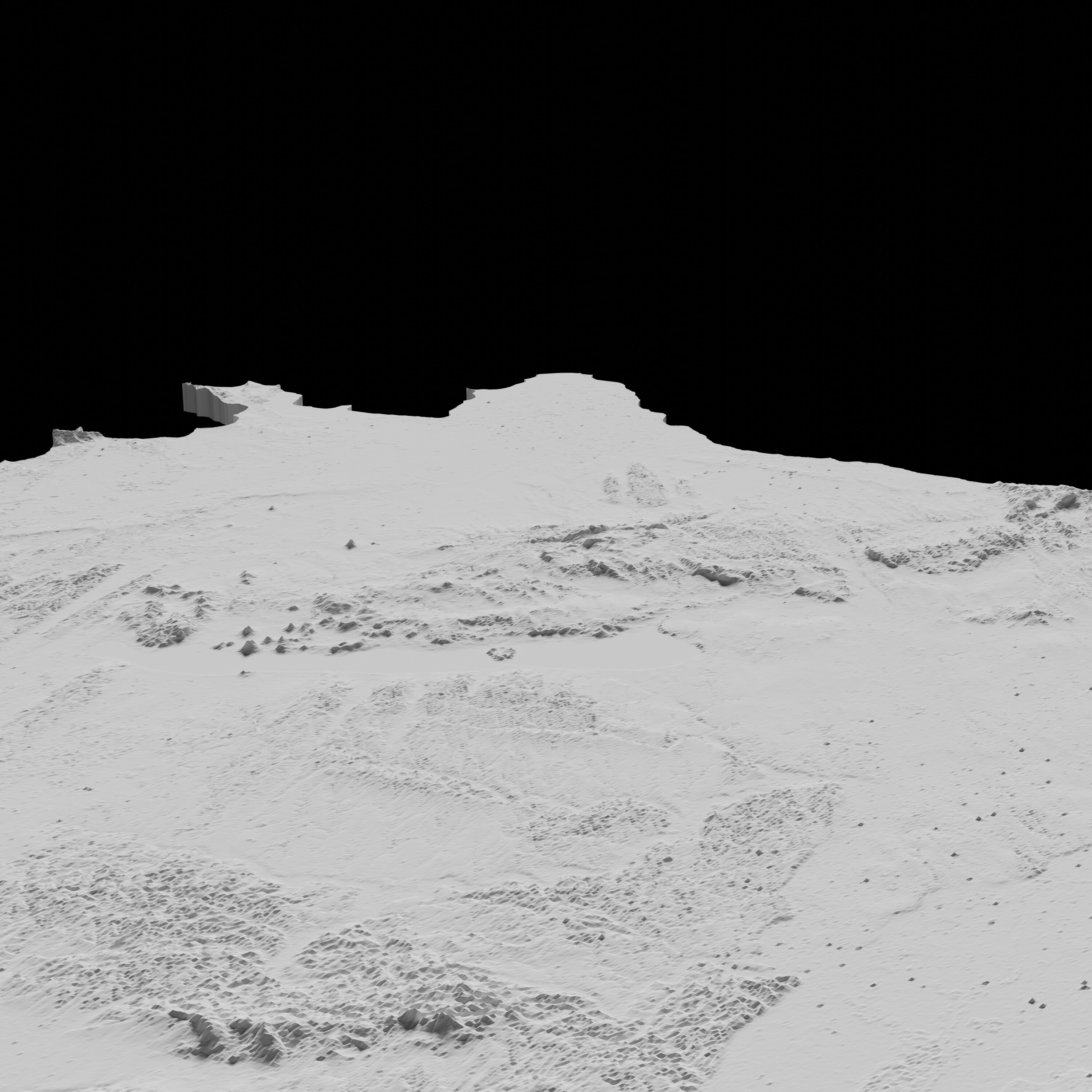 3D Country Map of Hungary Topographic Map - 3D Terrain by Codingry