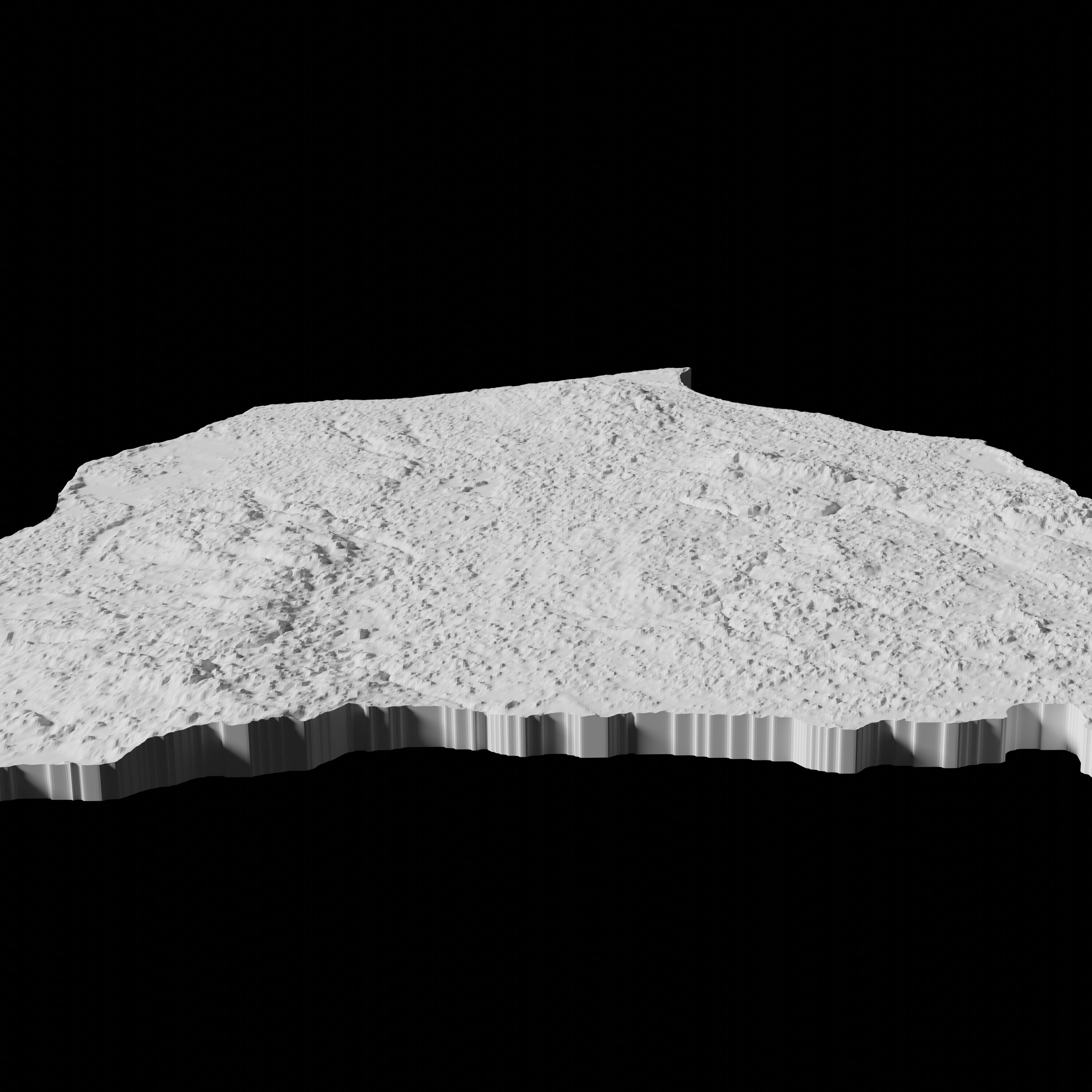 3D Country Map of Latvia Topographic Map - 3D Terrain by Codingry