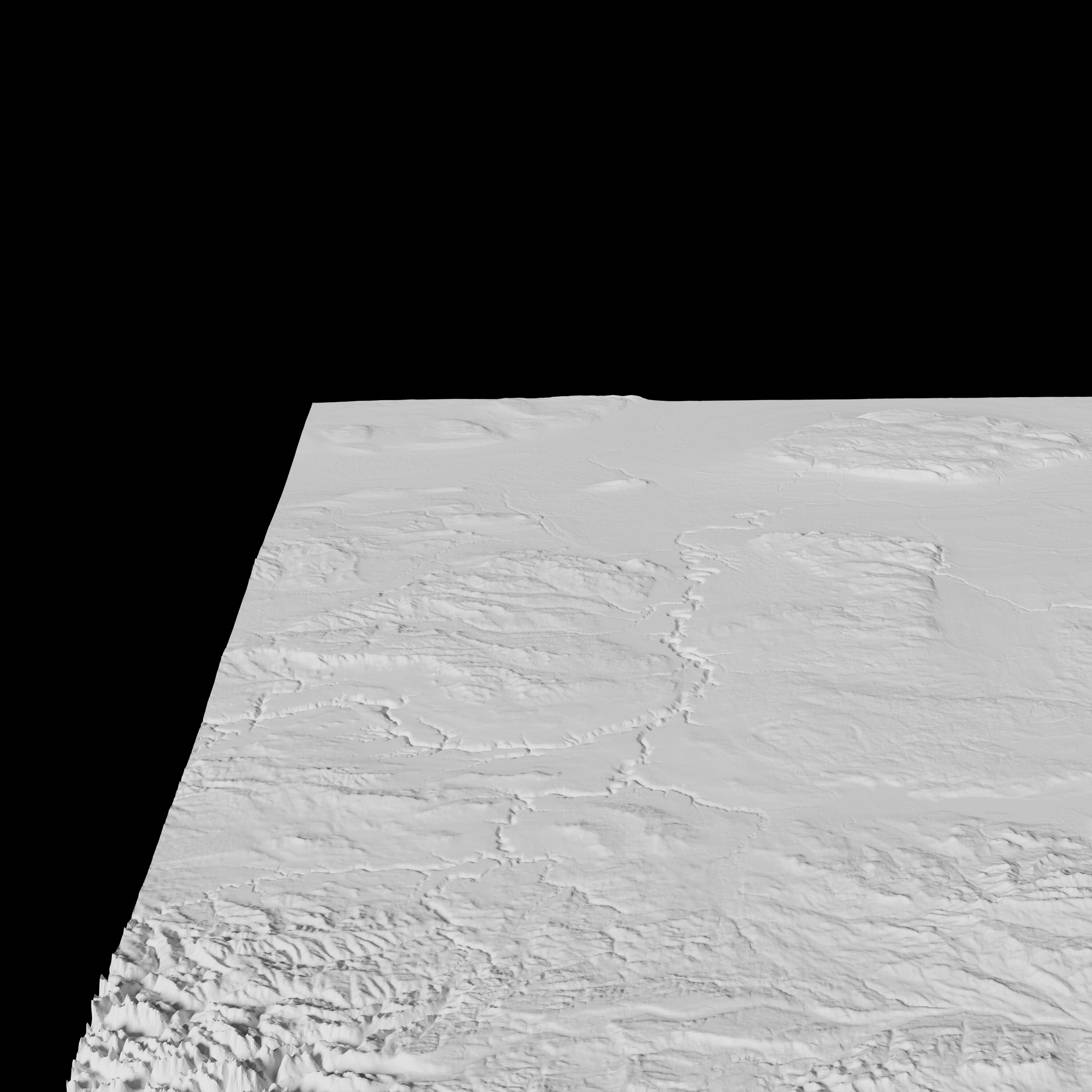 3D Map of Alberta Topographic Map - 3D Terrain Canada by Codingry