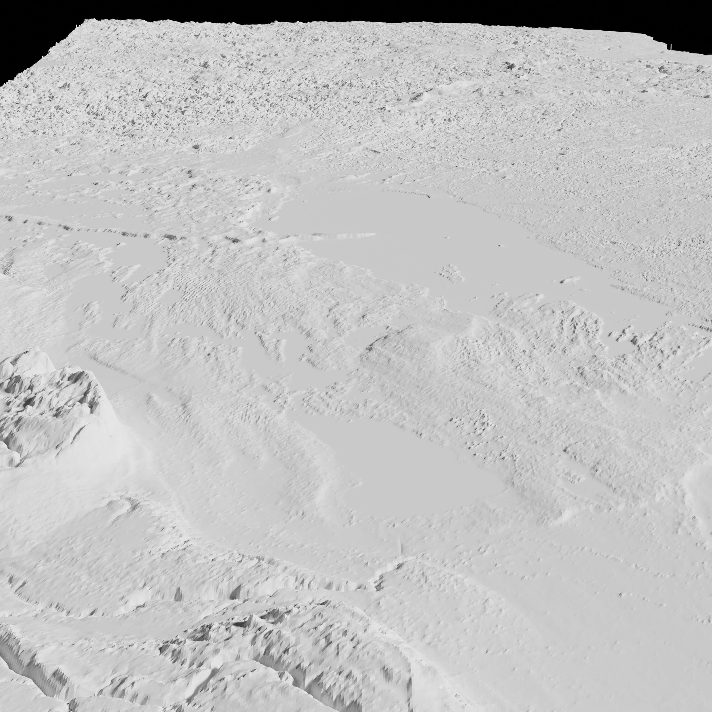 3D Map of Manitoba Topographic Map - 3D Terrain Canada by Codingry
