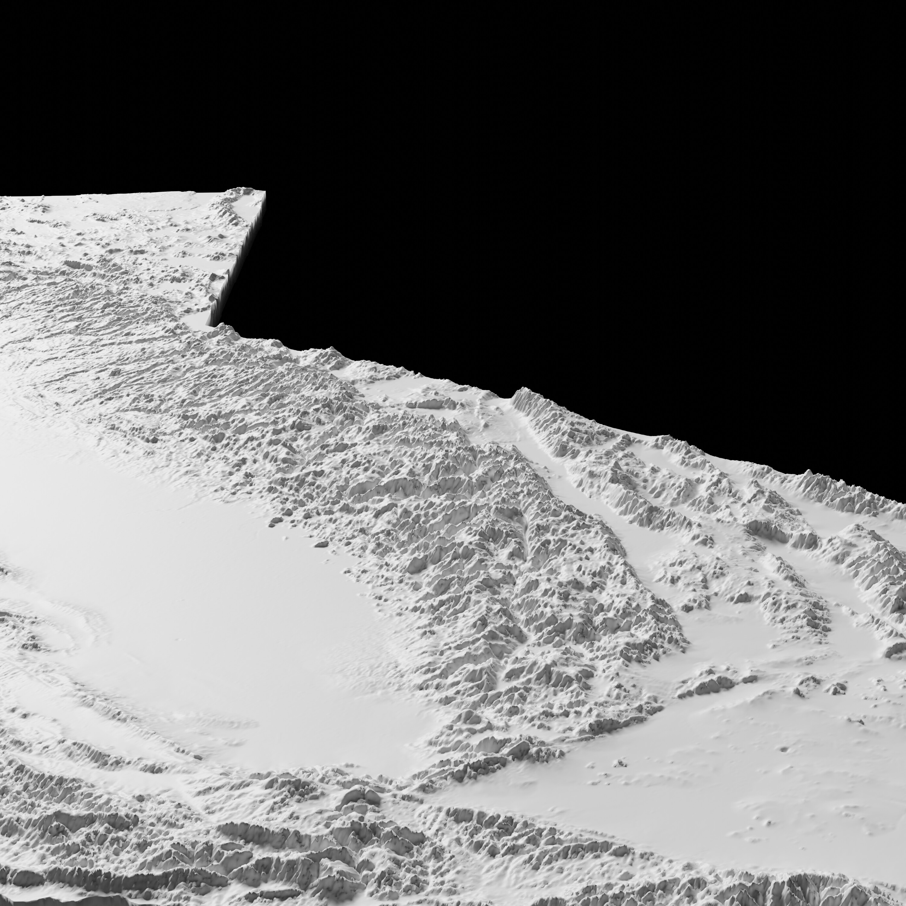 USA State of California Topographic Map - 3D Terrain by Codingry