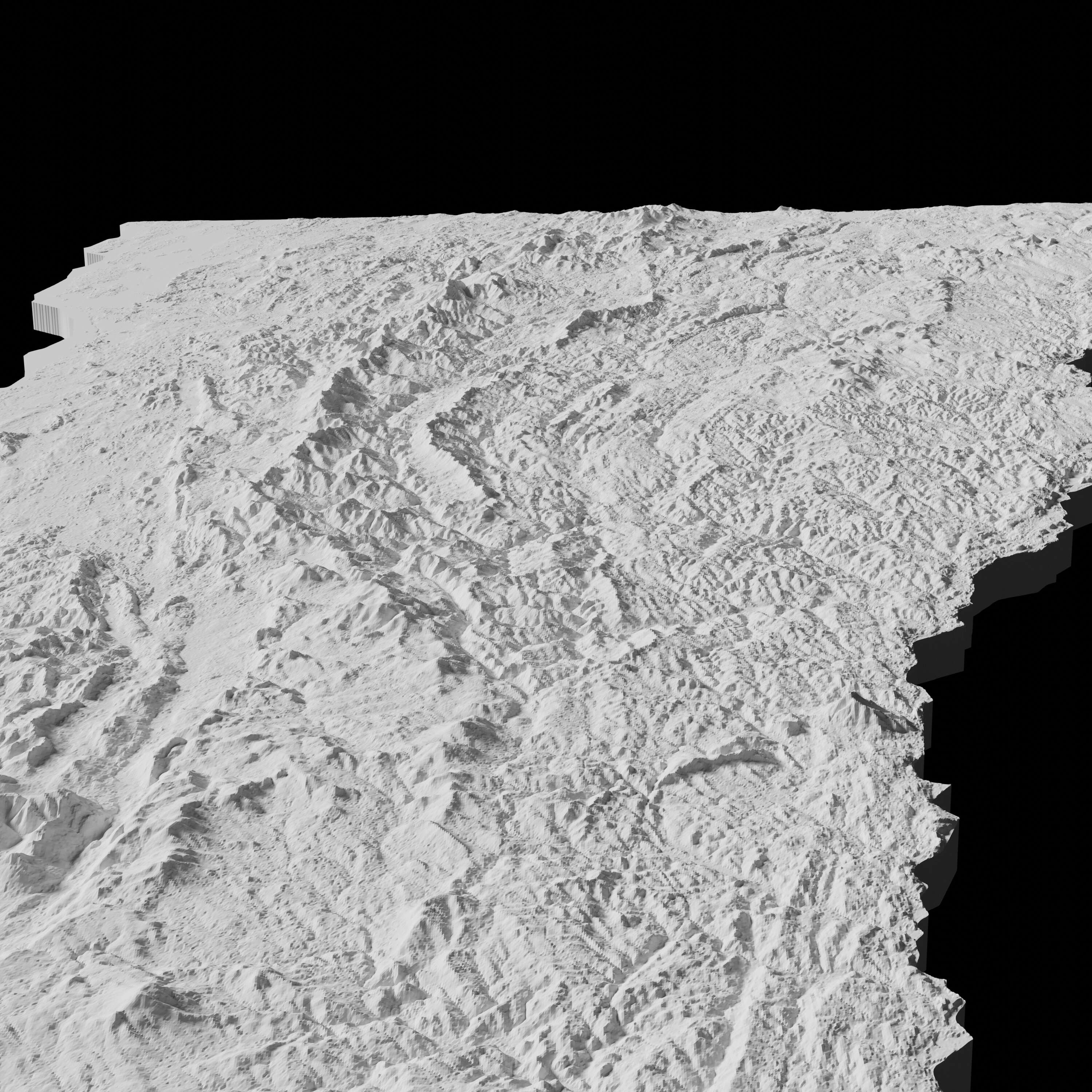USA State of Vermont Topographic Map - 3D Terrain by Codingry
