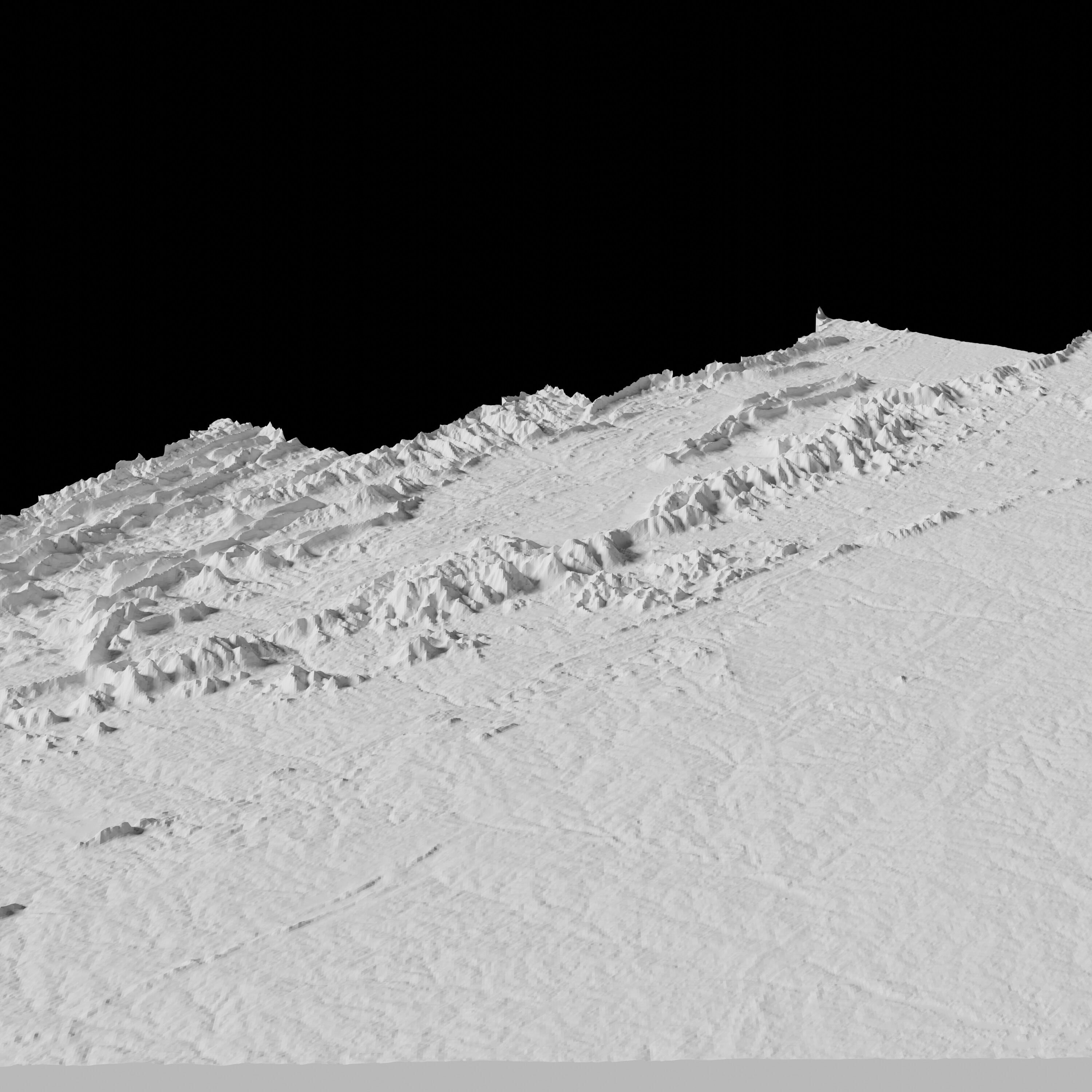 USA State of Virginia Topographic Map - 3D Terrain by Codingry