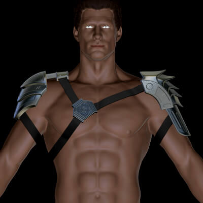 3D Models | Armor | Shoulder Pads | RenderHub