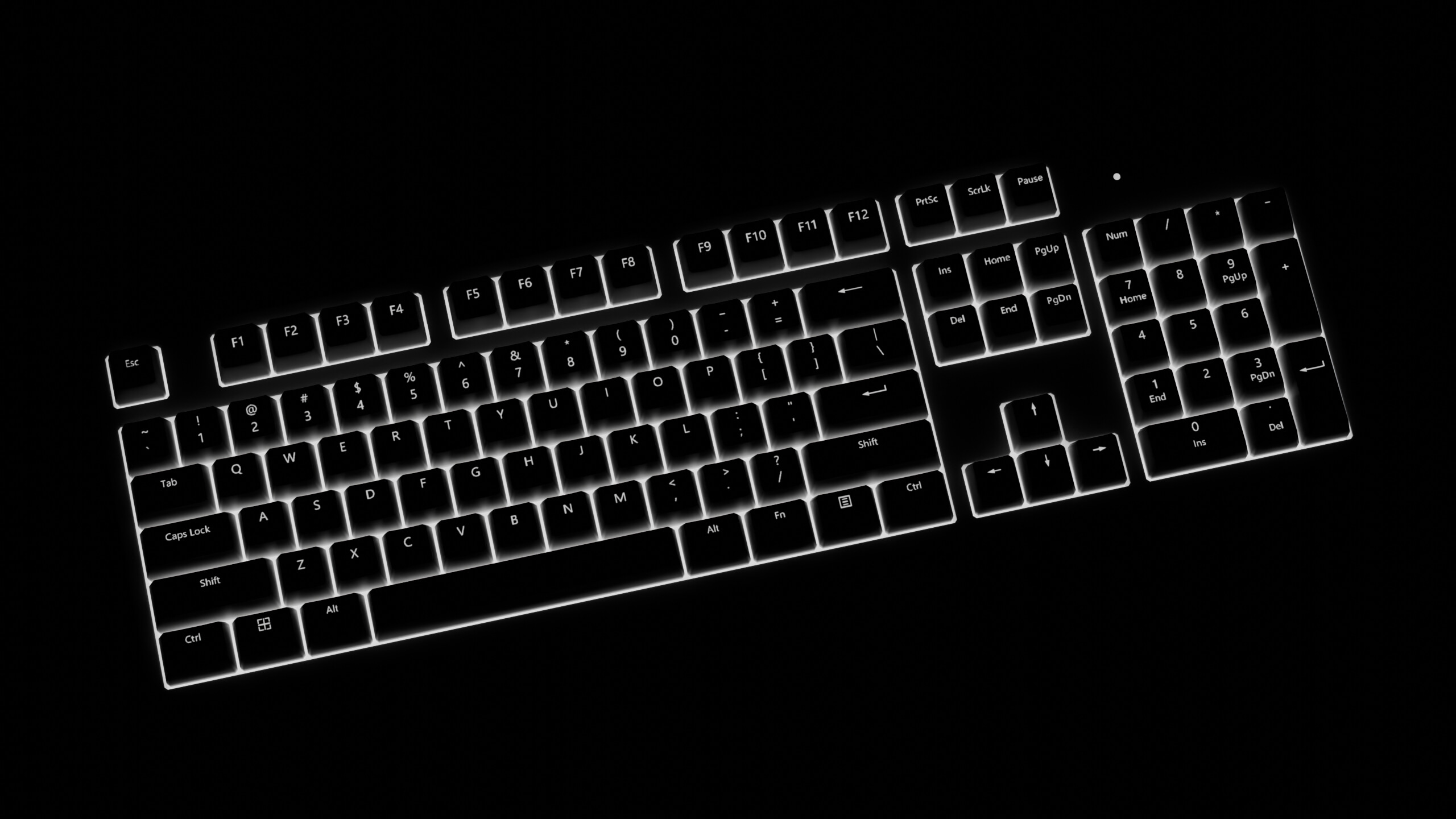 Mechanical Keyboard - 3D Model by Coeptum