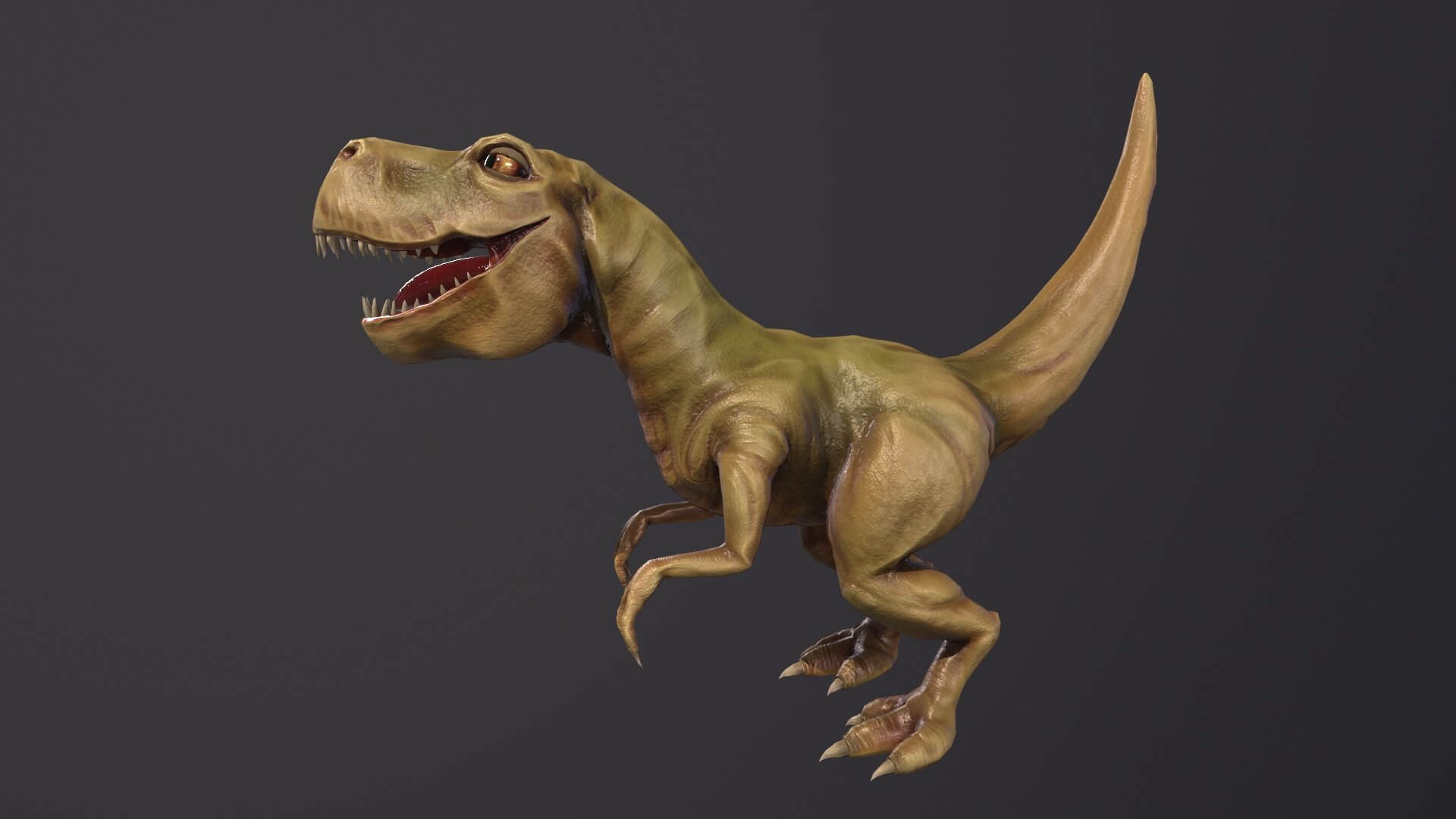 Dinosaur - 3D Model by Coffeemill
