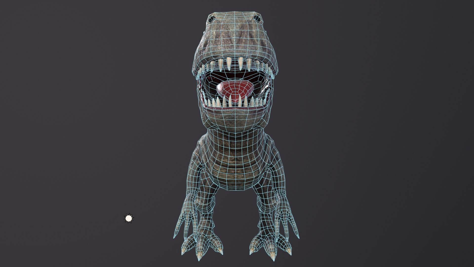 Dinosaur - 3D Model by Coffeemill