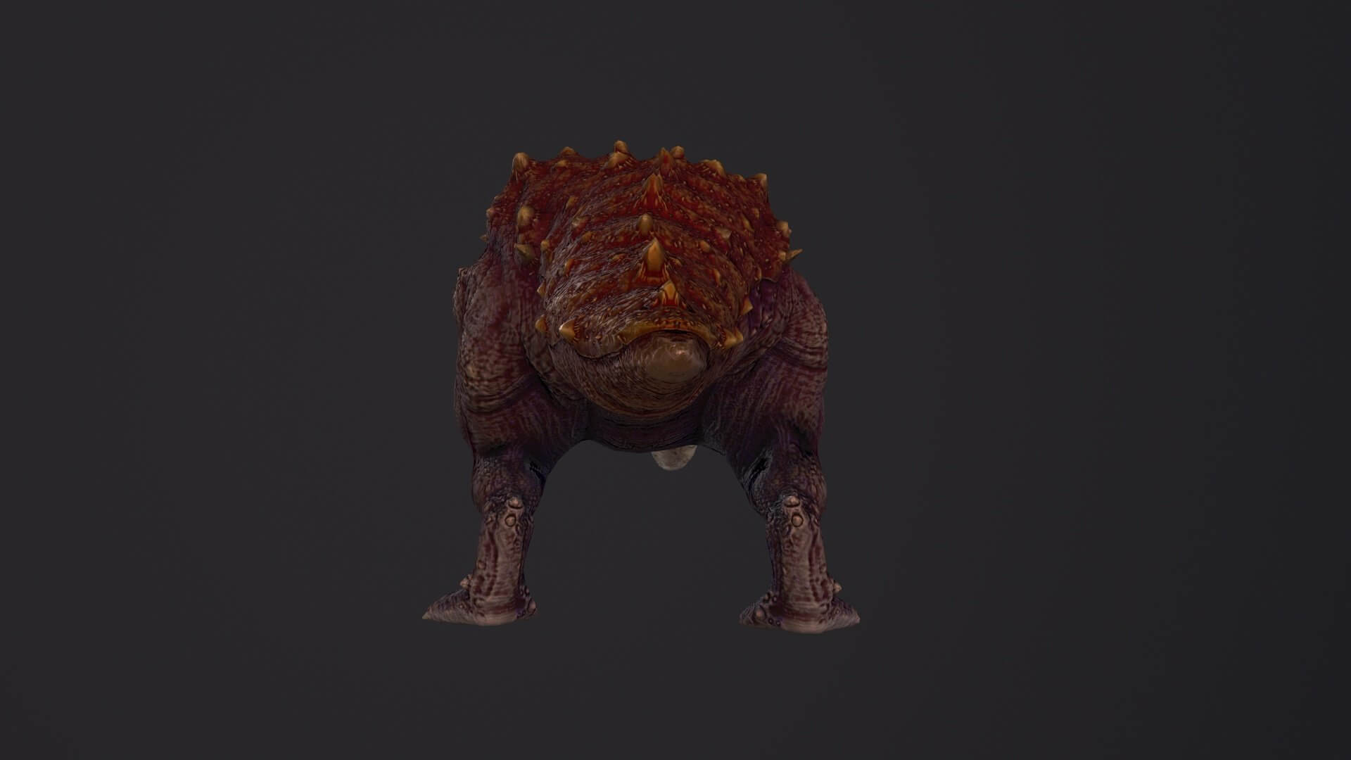 Hell Dog Monster - 3D Model by Coffeemill