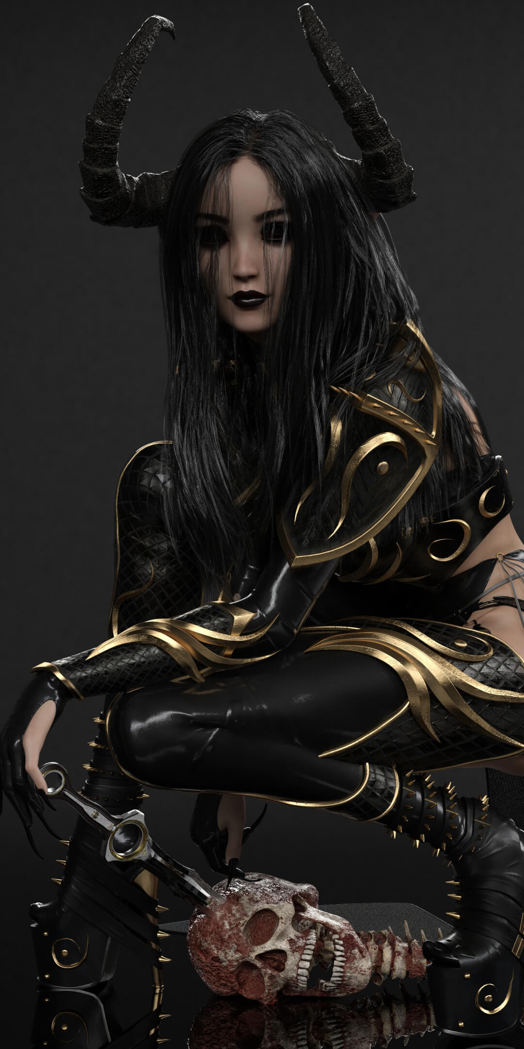 Daemoness Desktop 3D Desktop HD Wallpaper