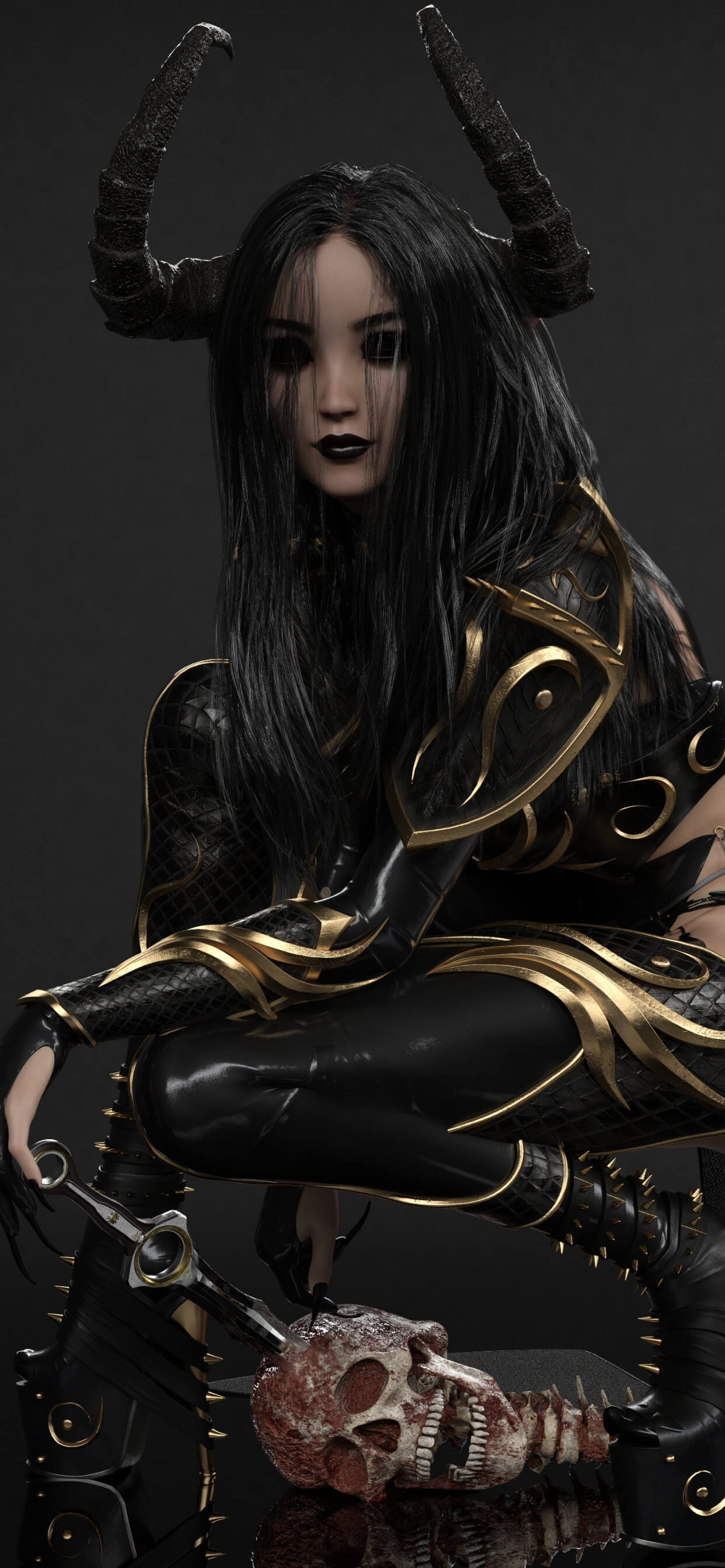 Daemoness Desktop 3D Desktop HD Wallpaper