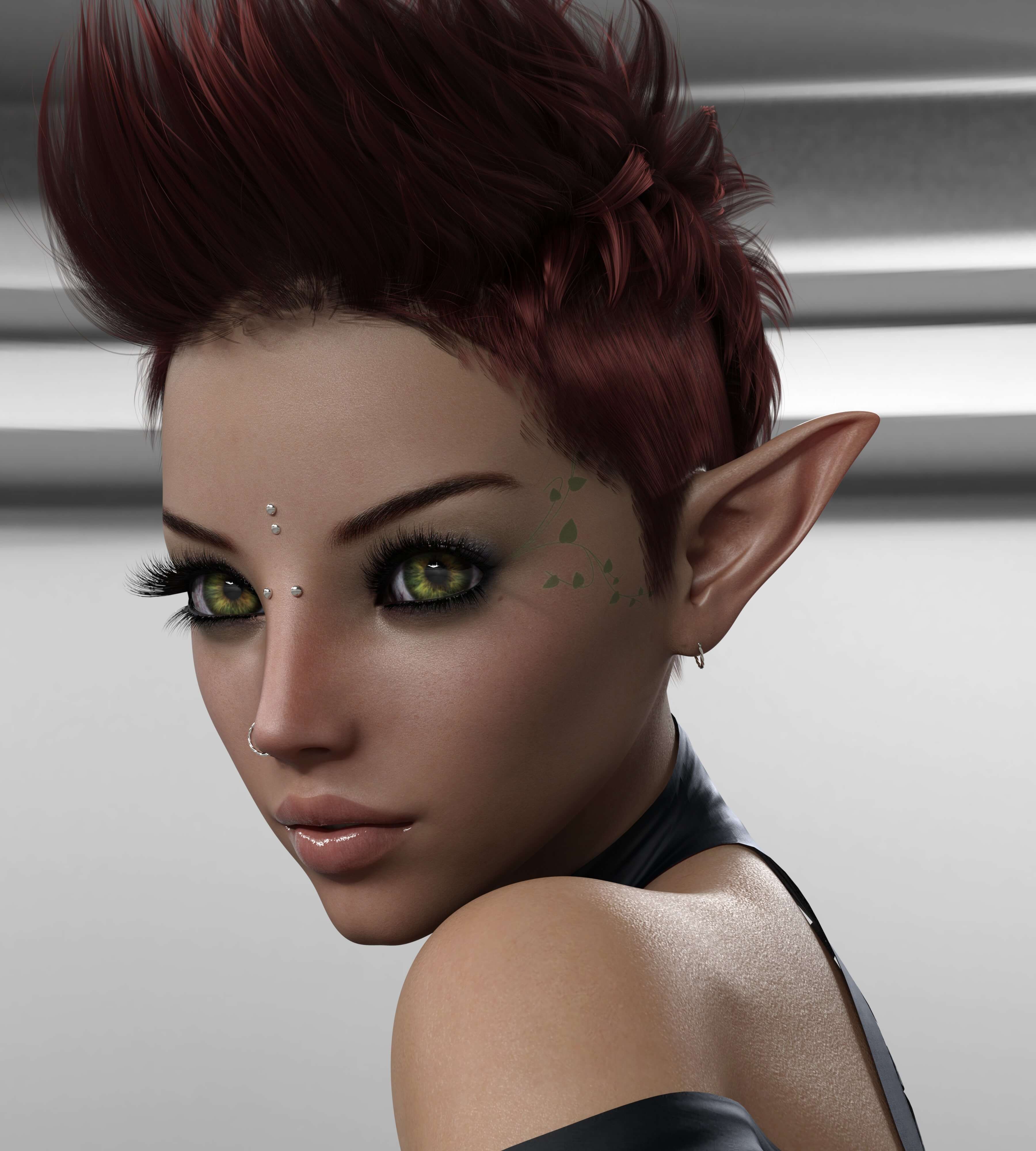 New Hair 3D Render, Digital Art by ColeMcKay