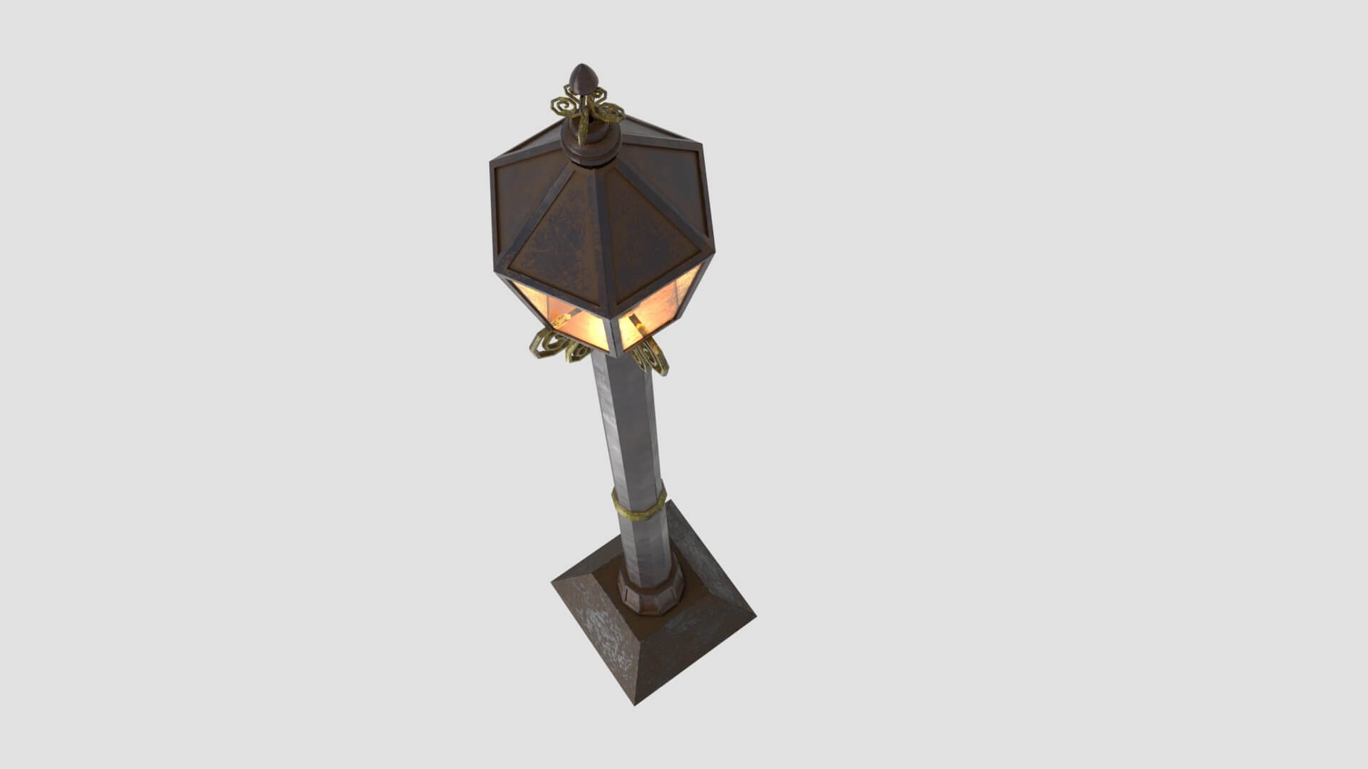 Street Lamp - 3D Model by CoolGuy