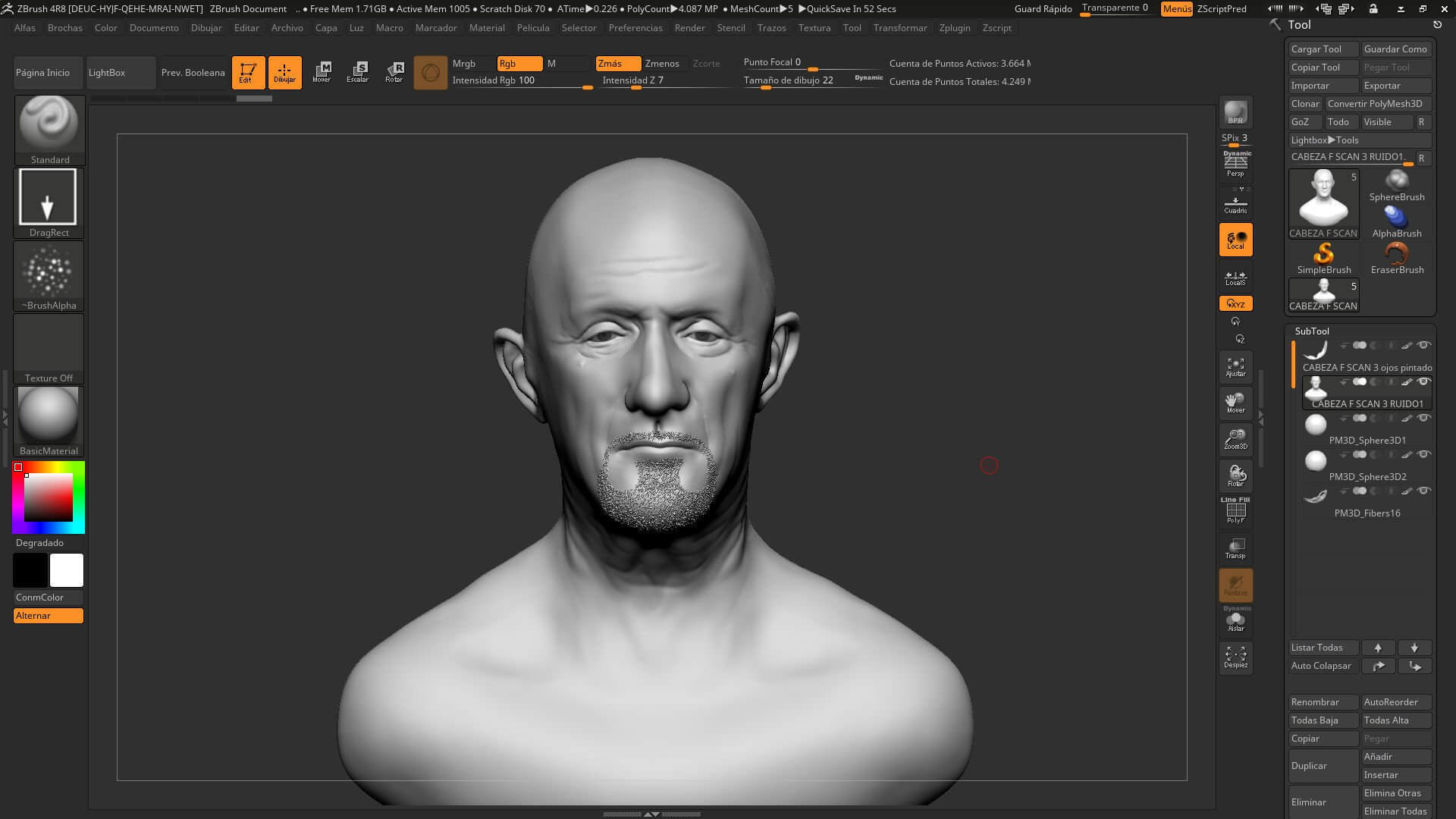 Mike Head - Free 3D Model by cordalive