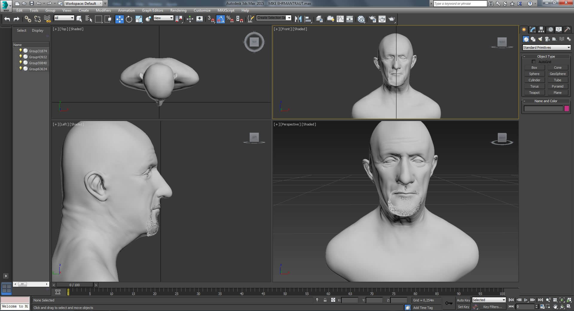 Mike Head - Free 3D Model by cordalive