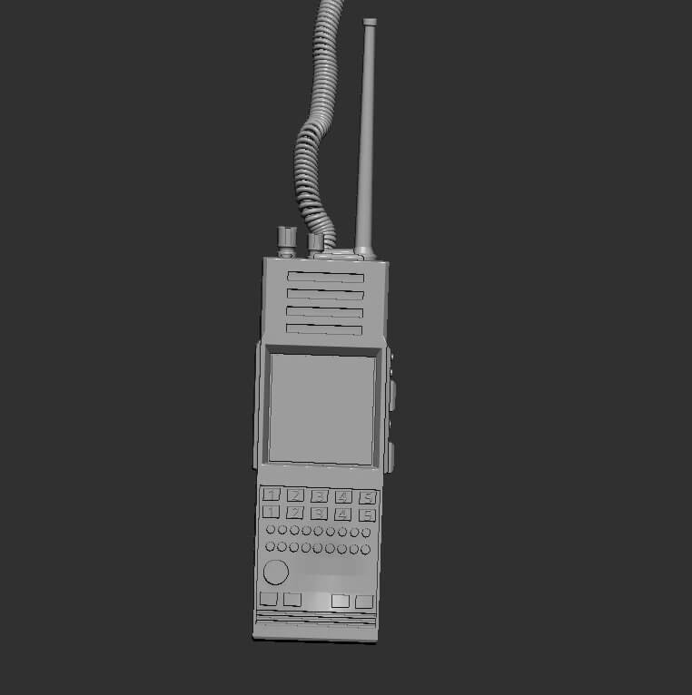 Tactical Radio - Free 3D Model by cordalive