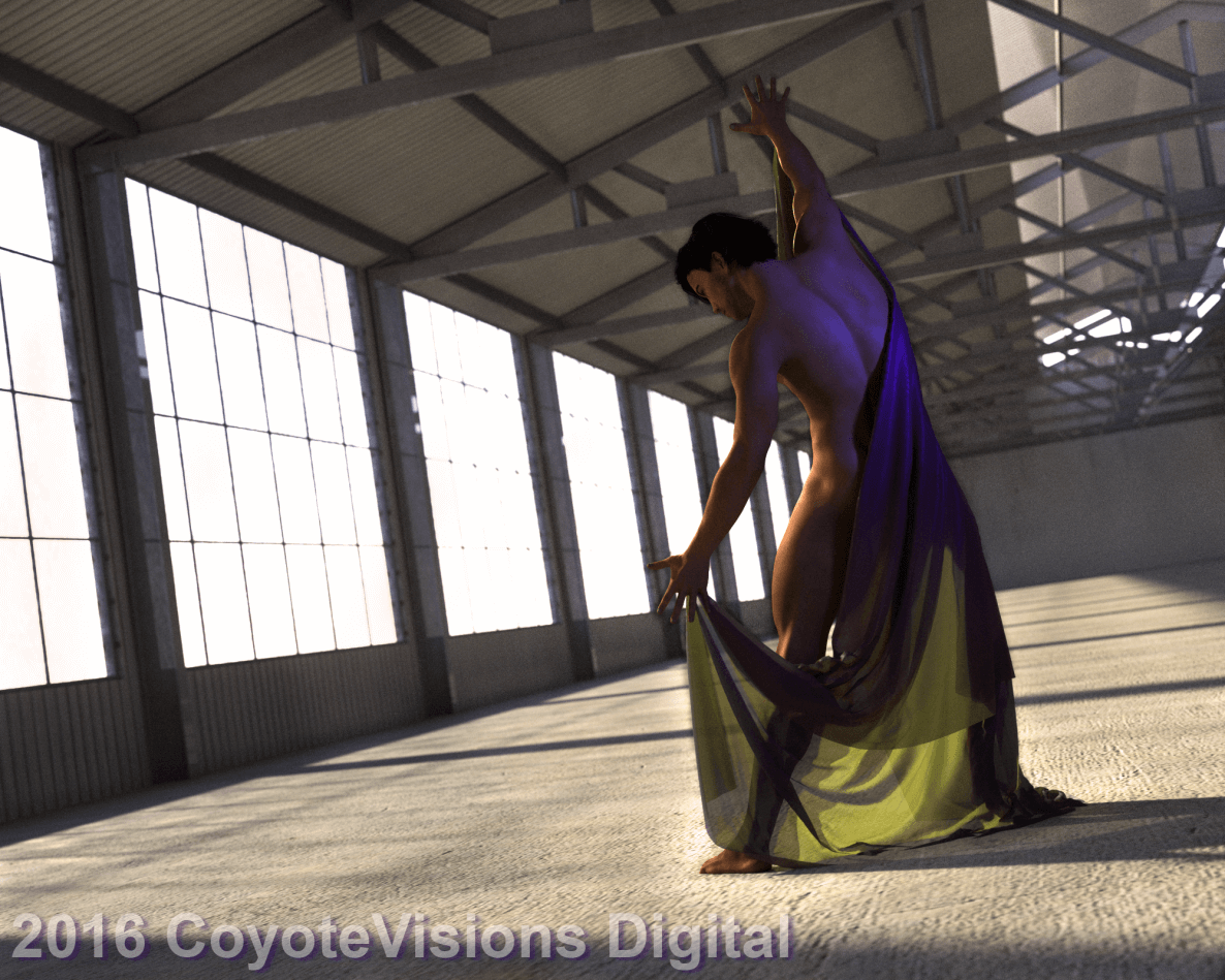 Aiden Wrapped 3d Render Digital Art By Coyotevision