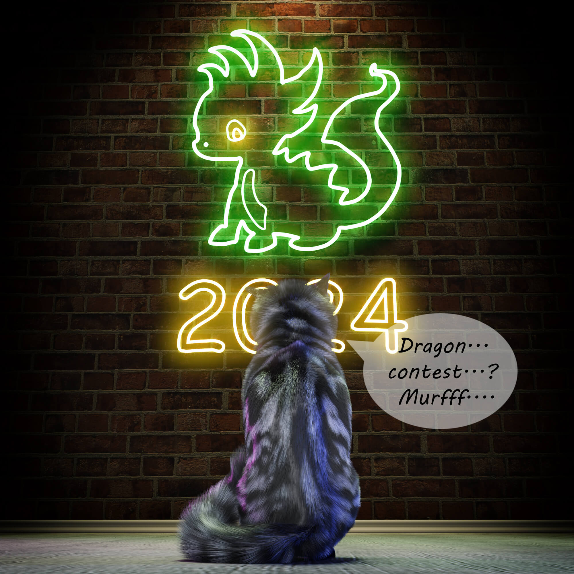 Dragon... contest...? Murfff.... 3D Render by CozyHell