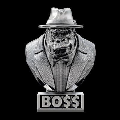 Gorilla Bust BOSS - 3D Model by craft3D