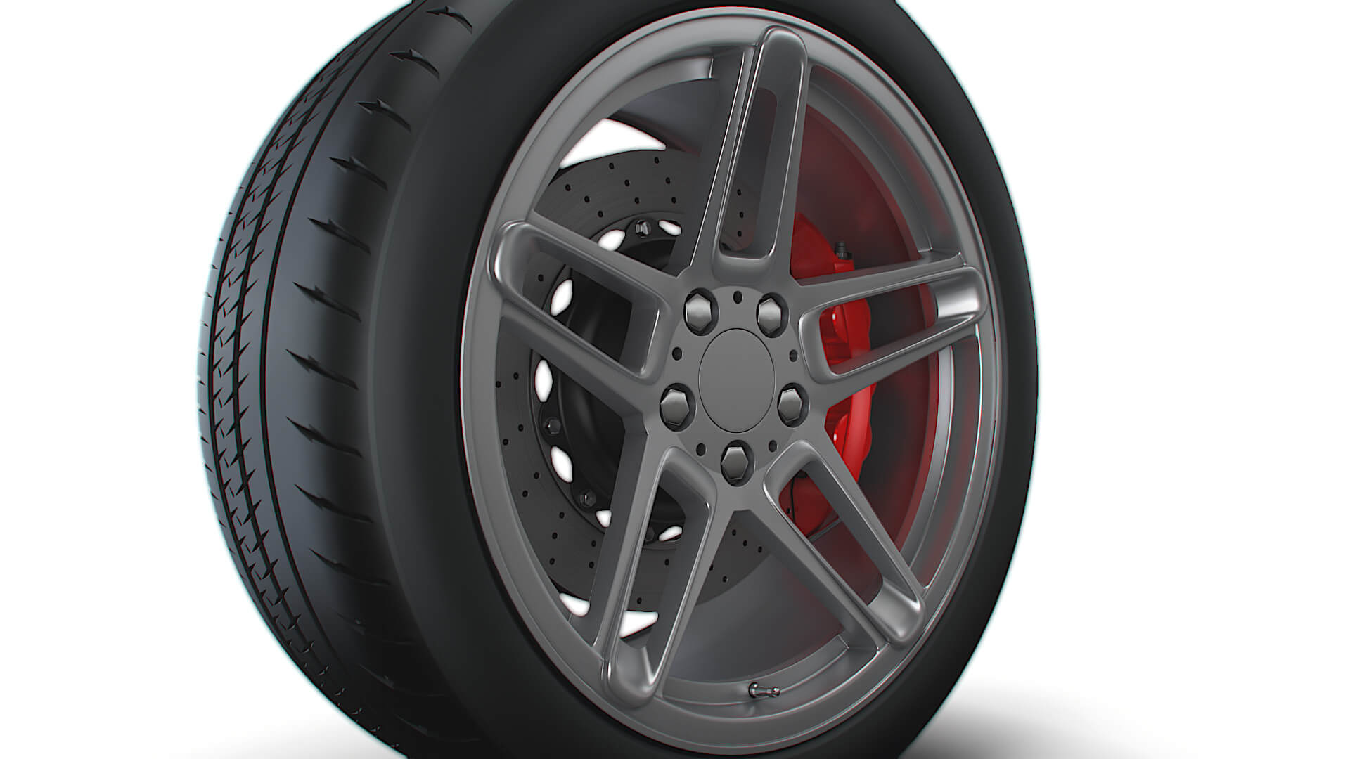 AC Schnitzer Type II Wheel - 3D Model by Creative Idea Studio
