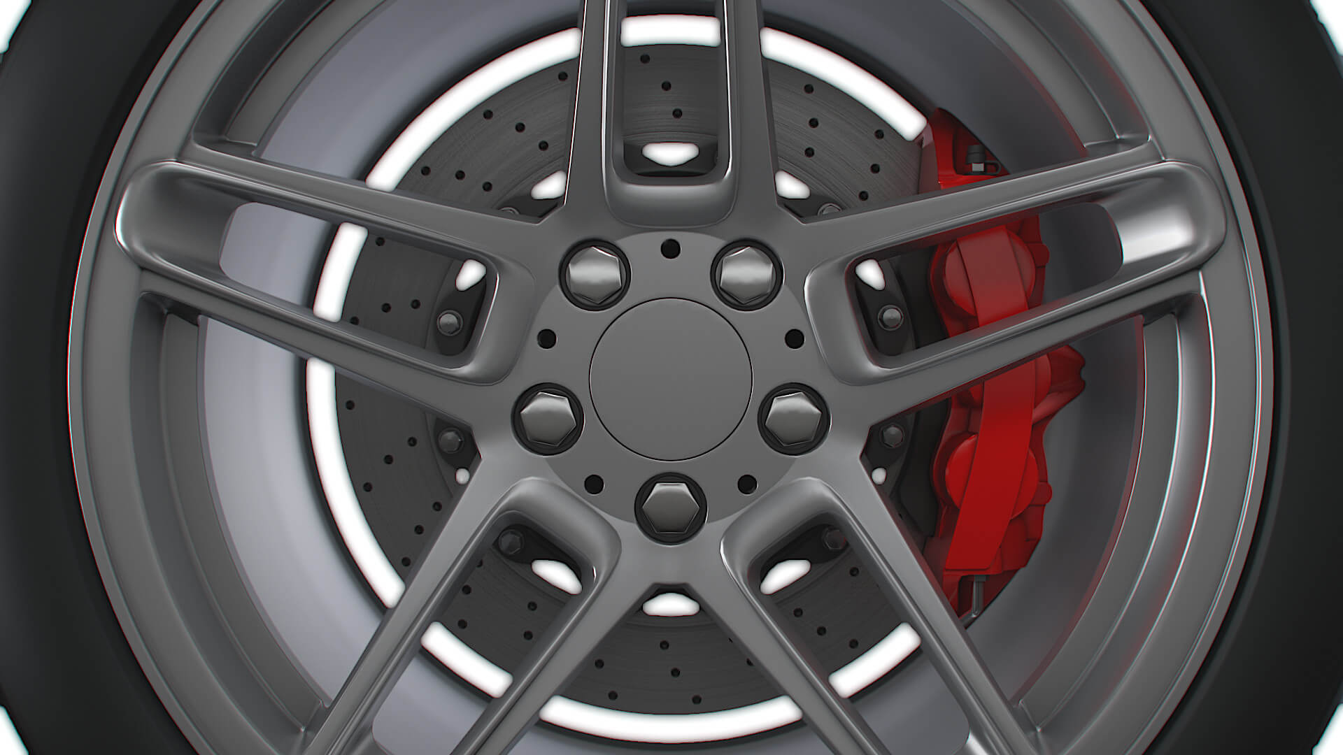 AC Schnitzer Type II Wheel - 3D Model by Creative Idea Studio