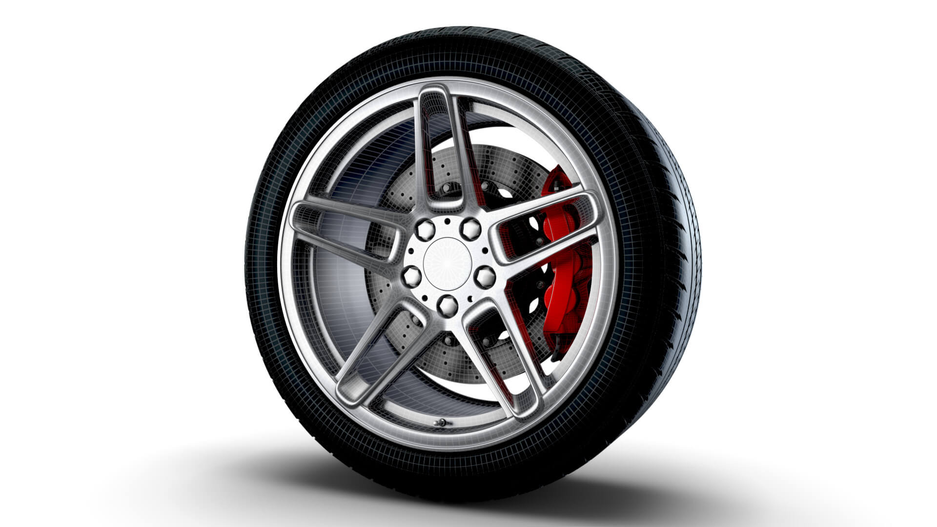 AC Schnitzer Type II Wheel - 3D Model by Creative Idea Studio