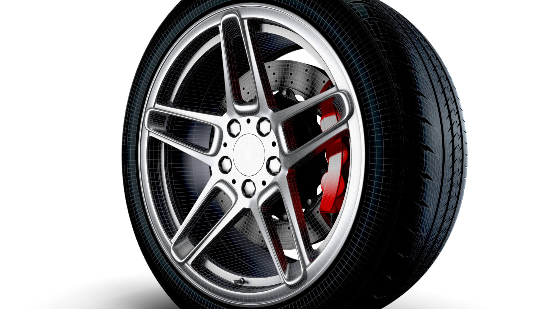 AC Schnitzer Type II Wheel - 3D Model by Creative Idea Studio